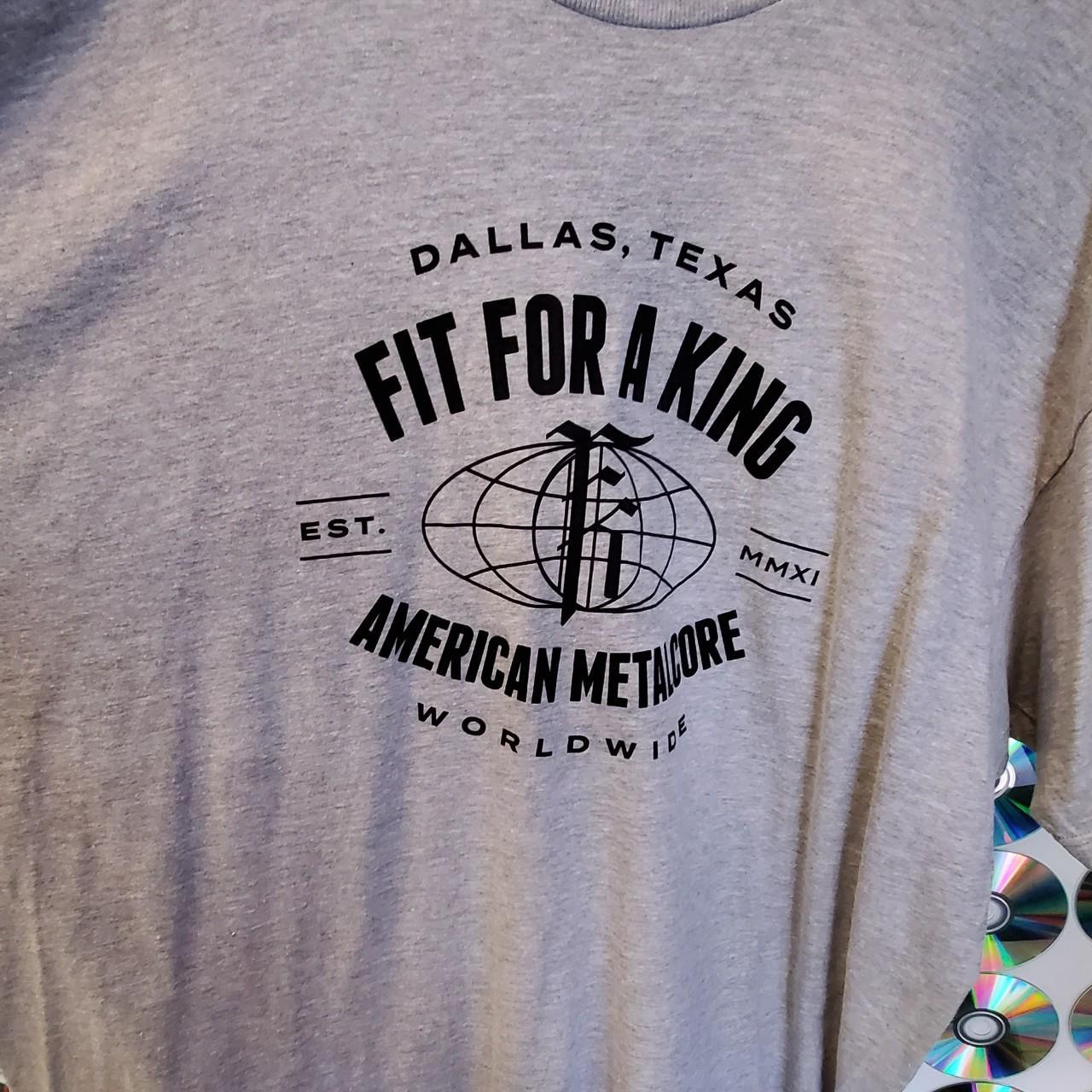 FIT FOR A KING American metalcore tee #metalcore #ffak - Depop