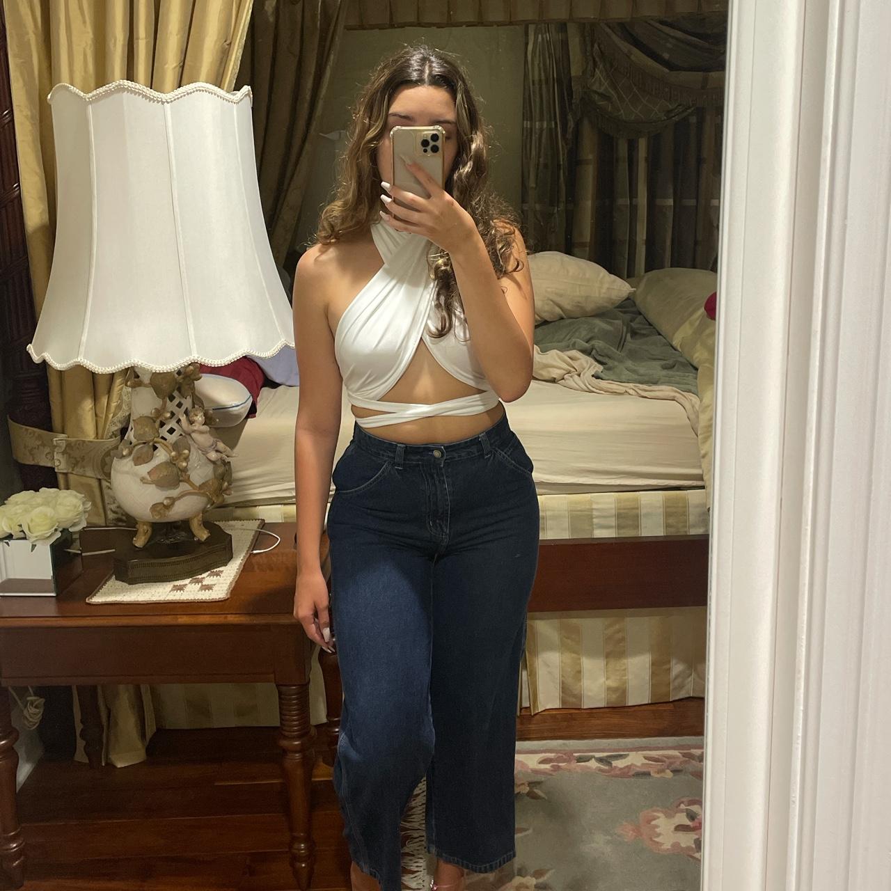 Sideout Men's Blue and Navy Jeans | Depop