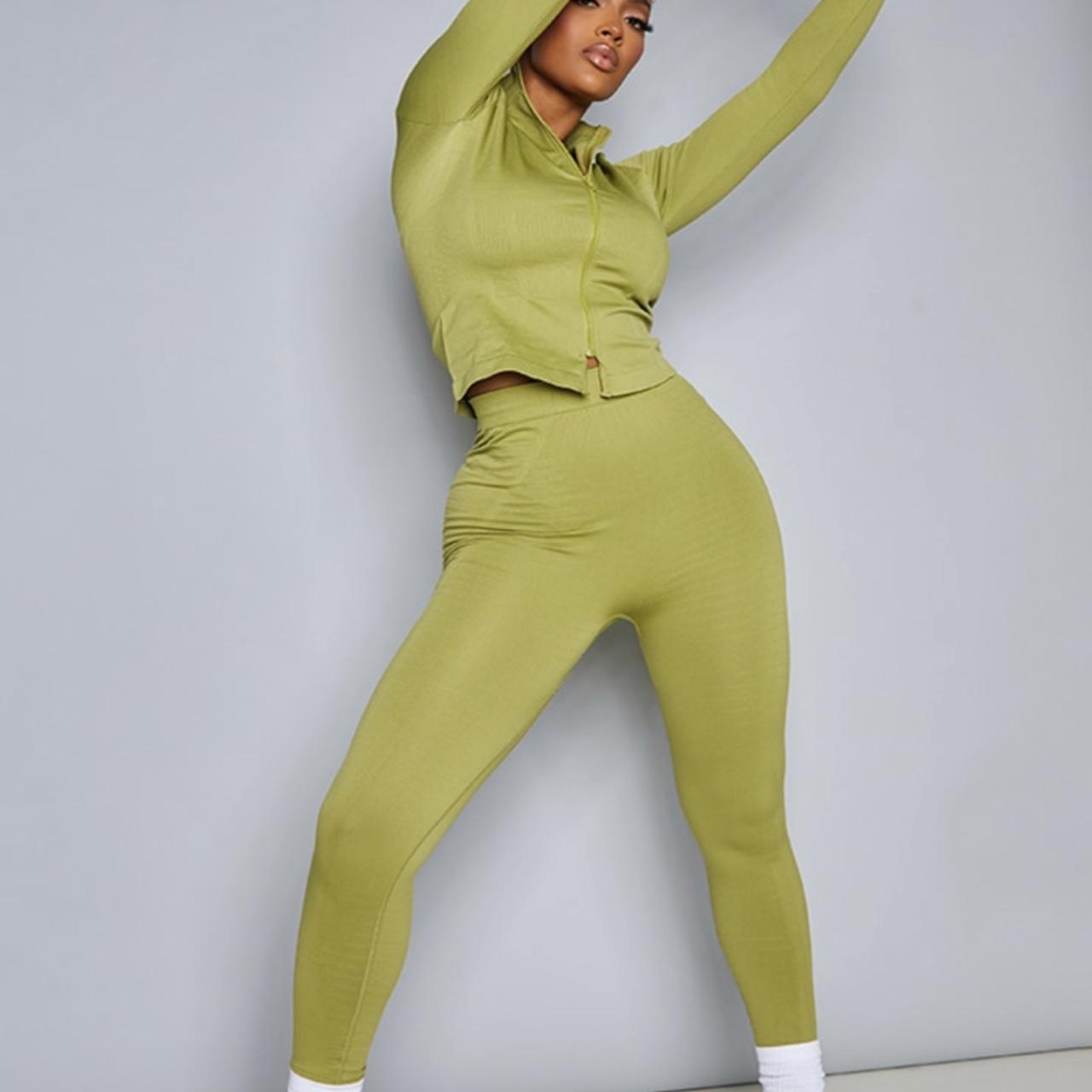 PLT SHAPE OLIVE GYM SET - size XS ( 6-8). Brand new... - Depop