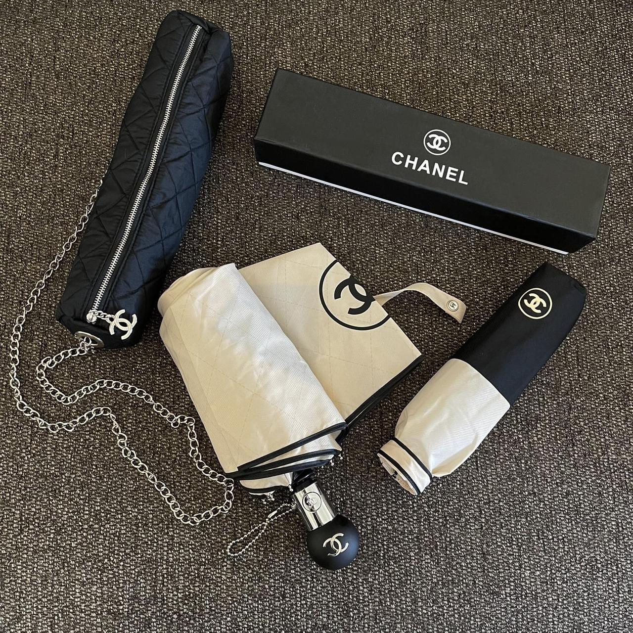 Chanel Classic umbrella super rare and collectible... - Depop