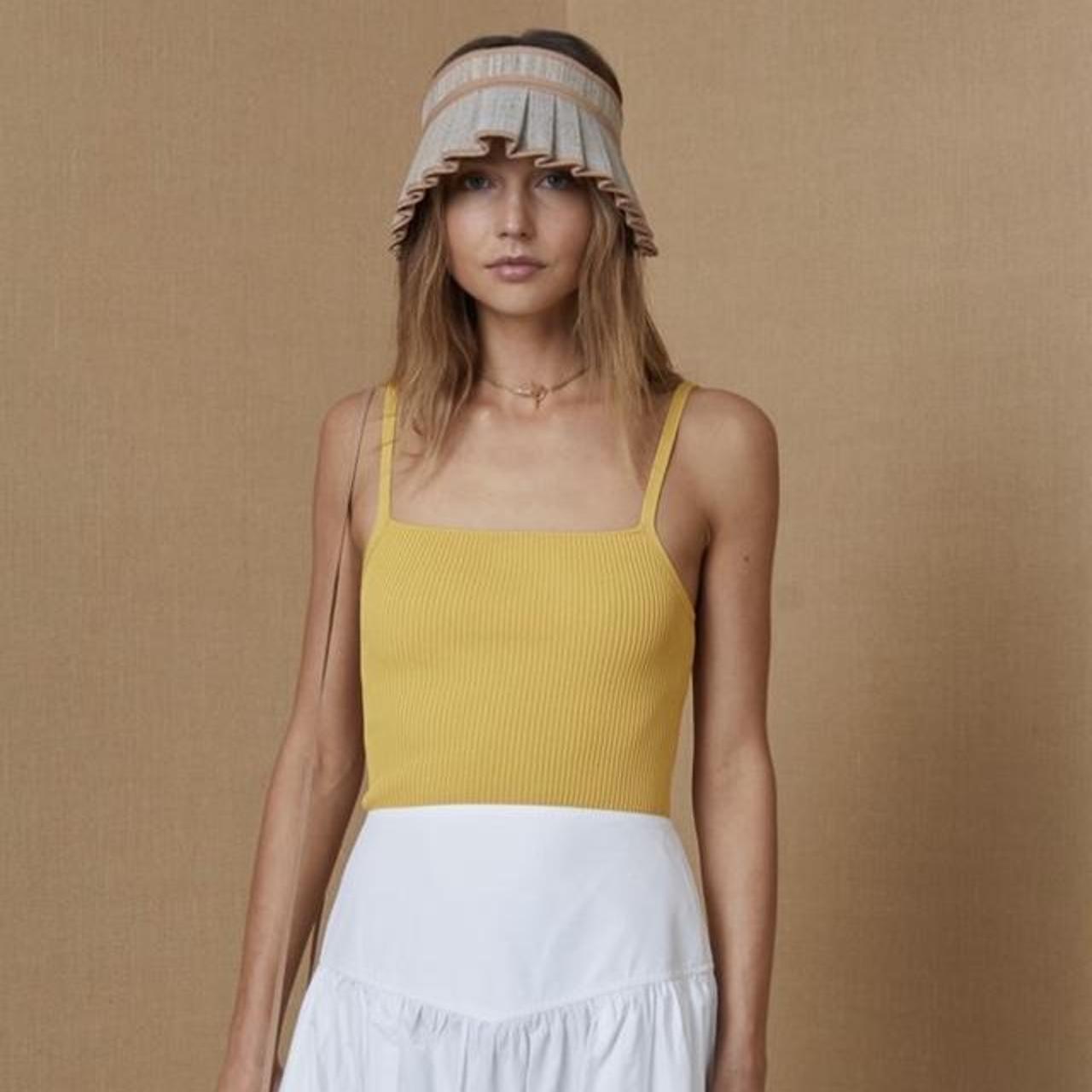 Bec & Bridge Penny Straw knit cami size 8 Pick up... - Depop