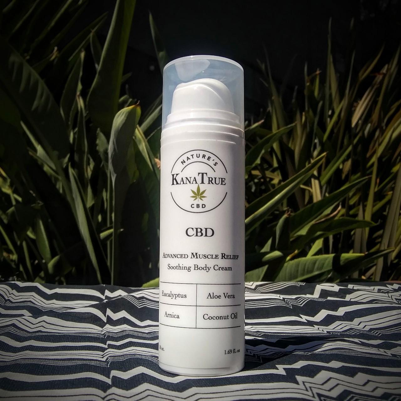 Kana True Nature's CBD Muscle Relief Body Cream 1.69... | Depop