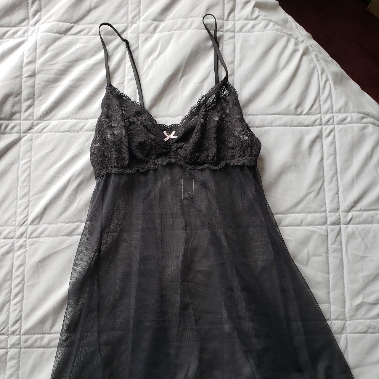 Victoria's secret transparent babydoll style... - Depop