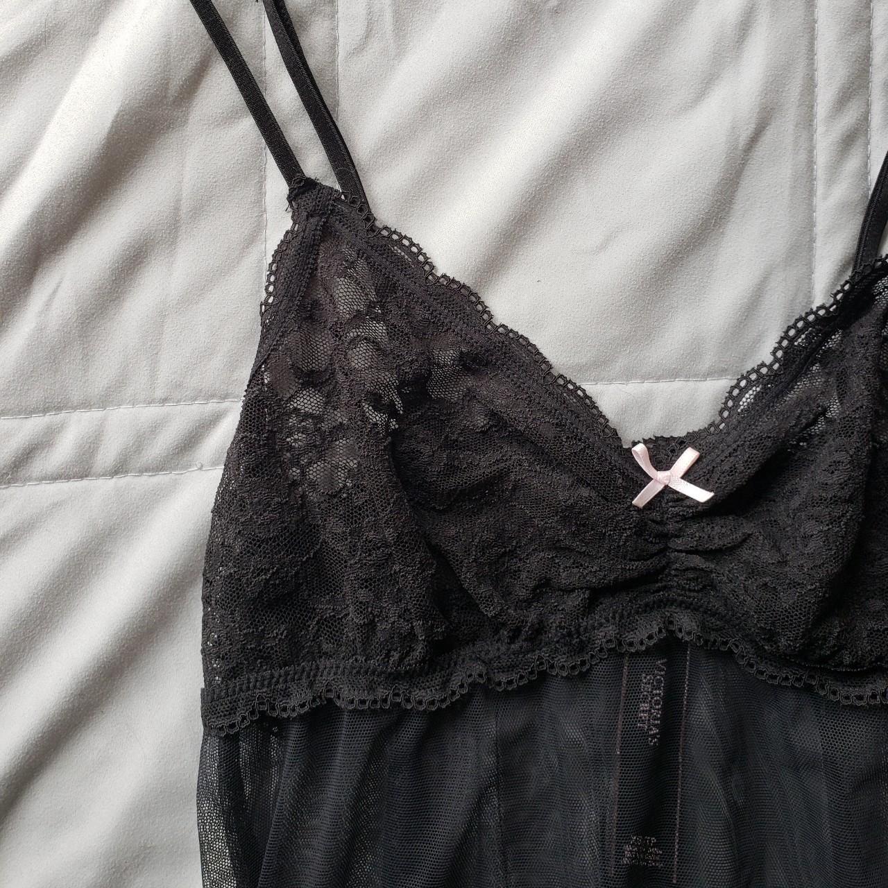 Victoria's secret transparent babydoll style... - Depop