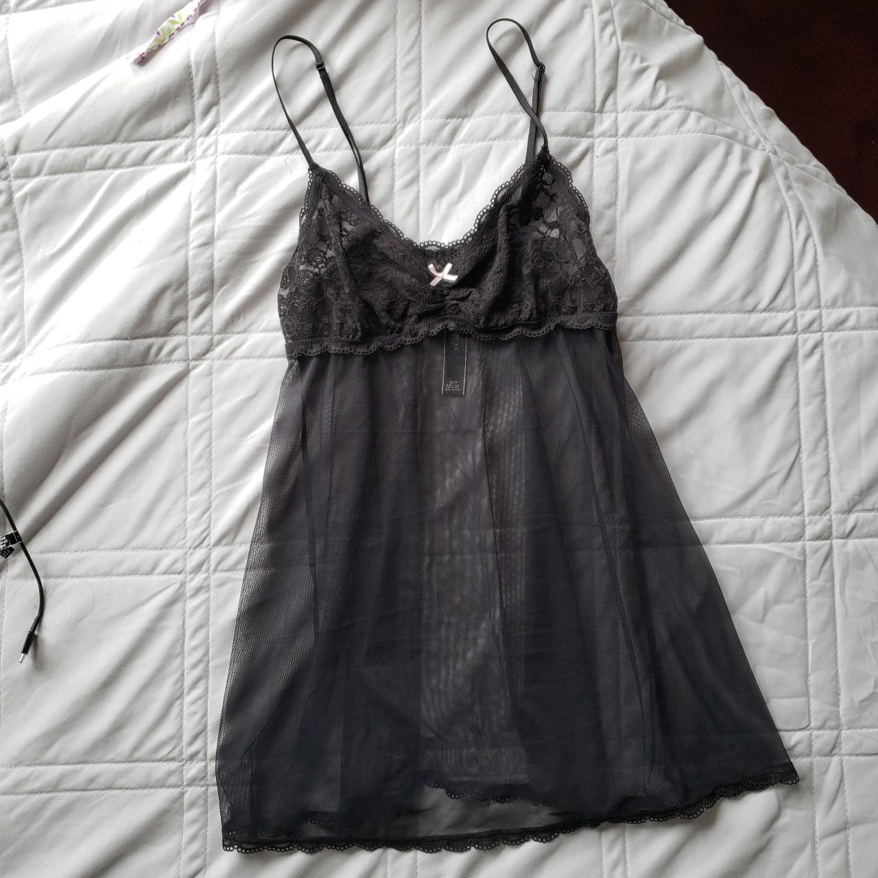 Victoria's secret transparent babydoll style... - Depop