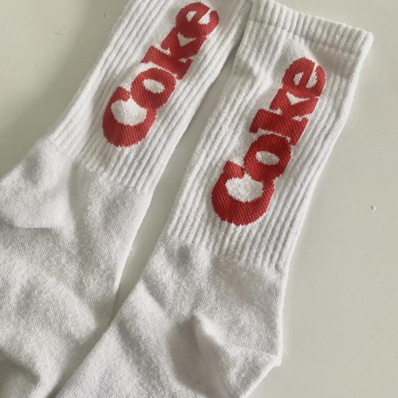 Coca-Cola Women's Socks | Depop