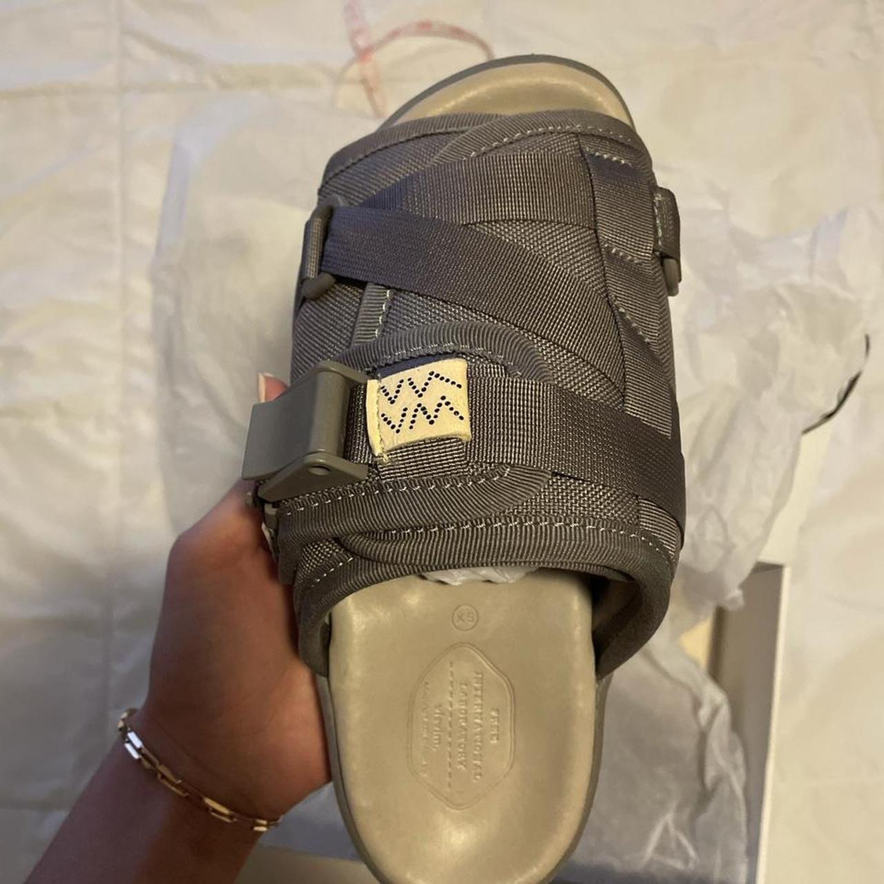 Visvim Christo sandals in grey Size XS (size 6-7... - Depop