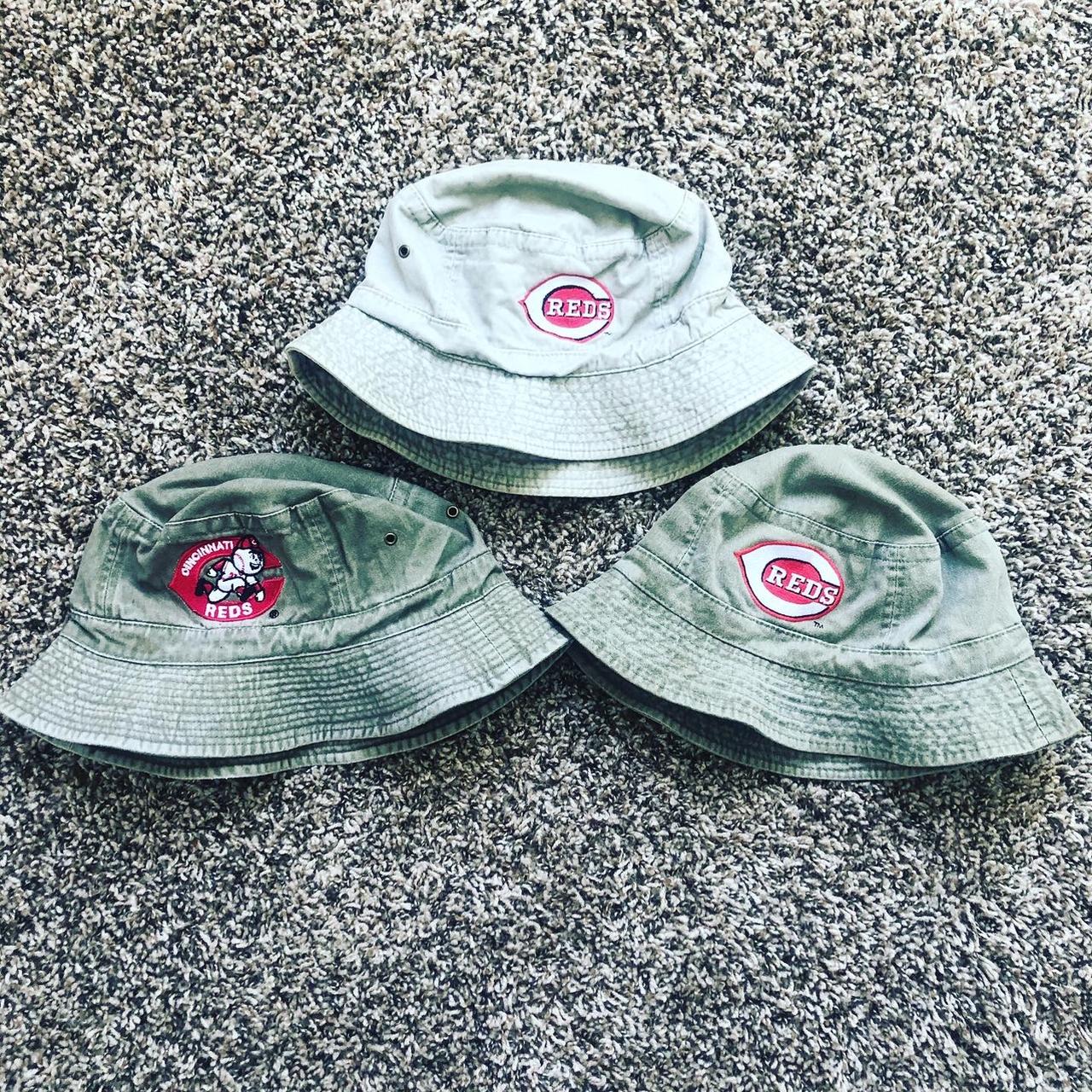Cincinnati reds bucket hat.... - Depop