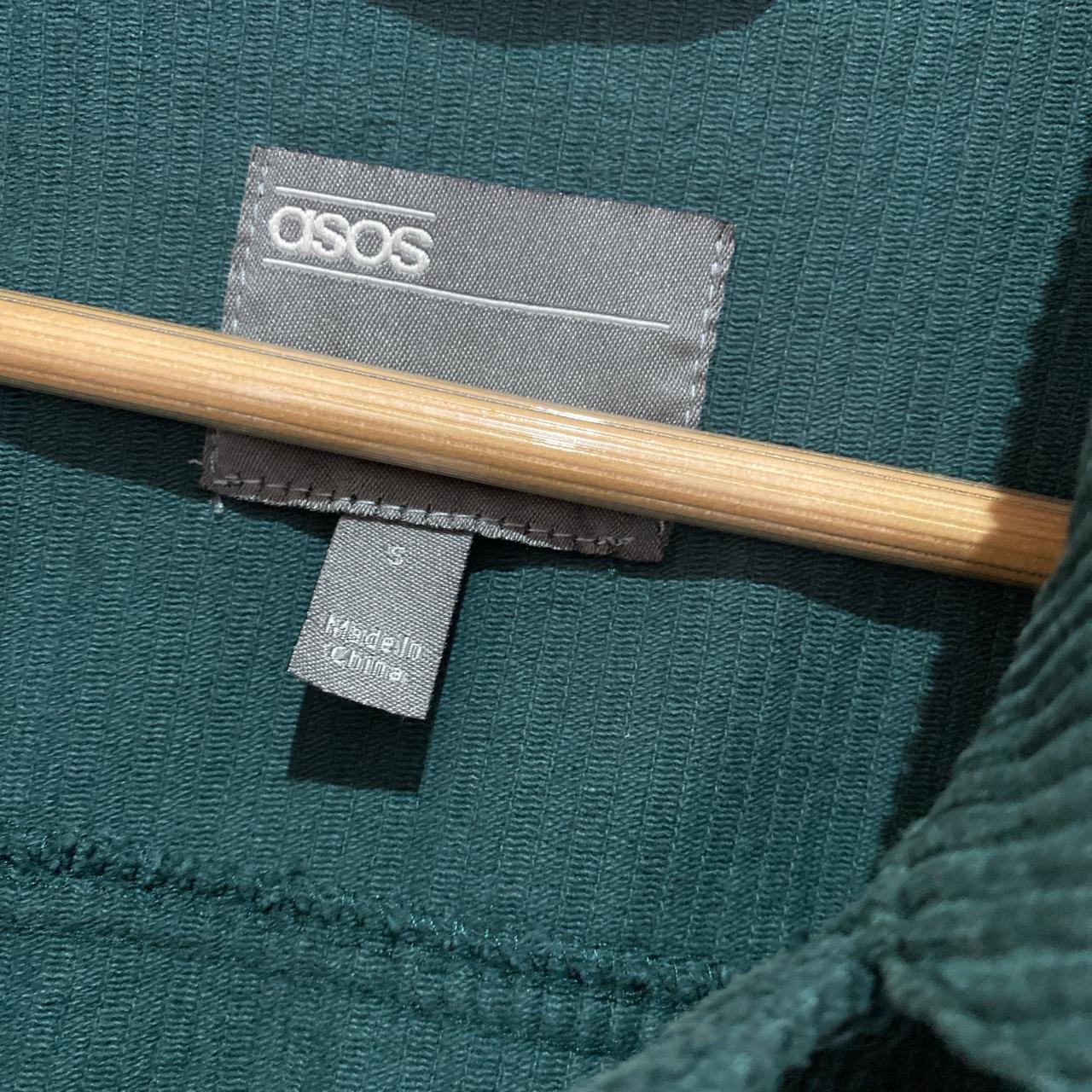 Green ASOS cord jacket | Men’s size Small | No... - Depop