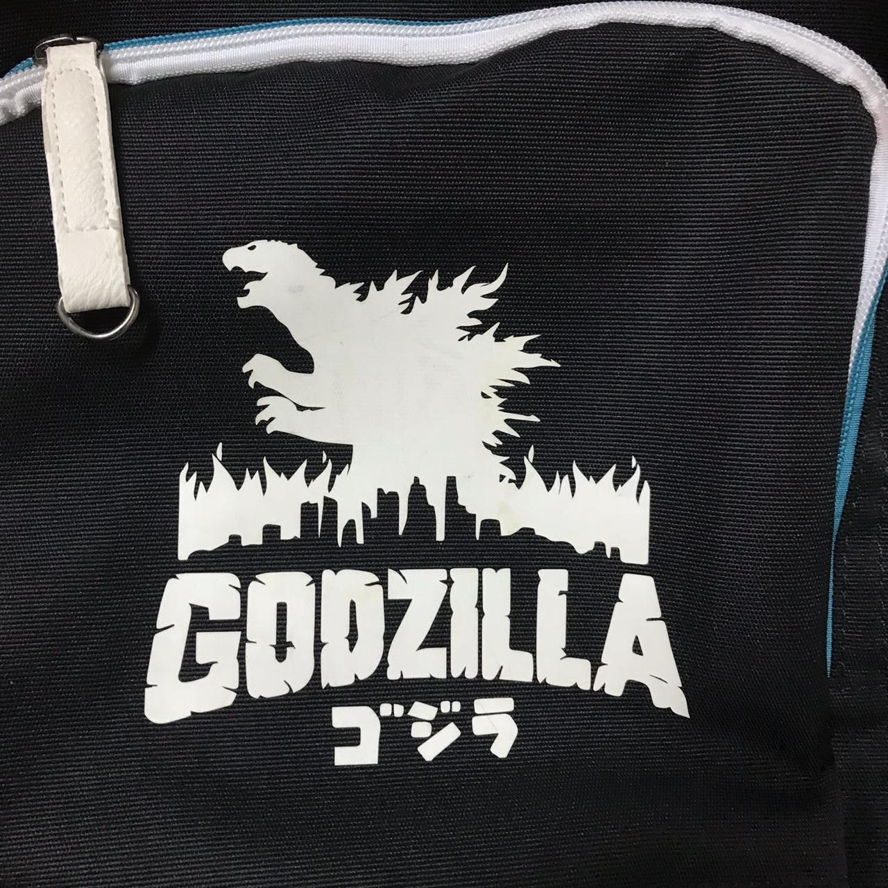 Men's Black and White Bag | Depop