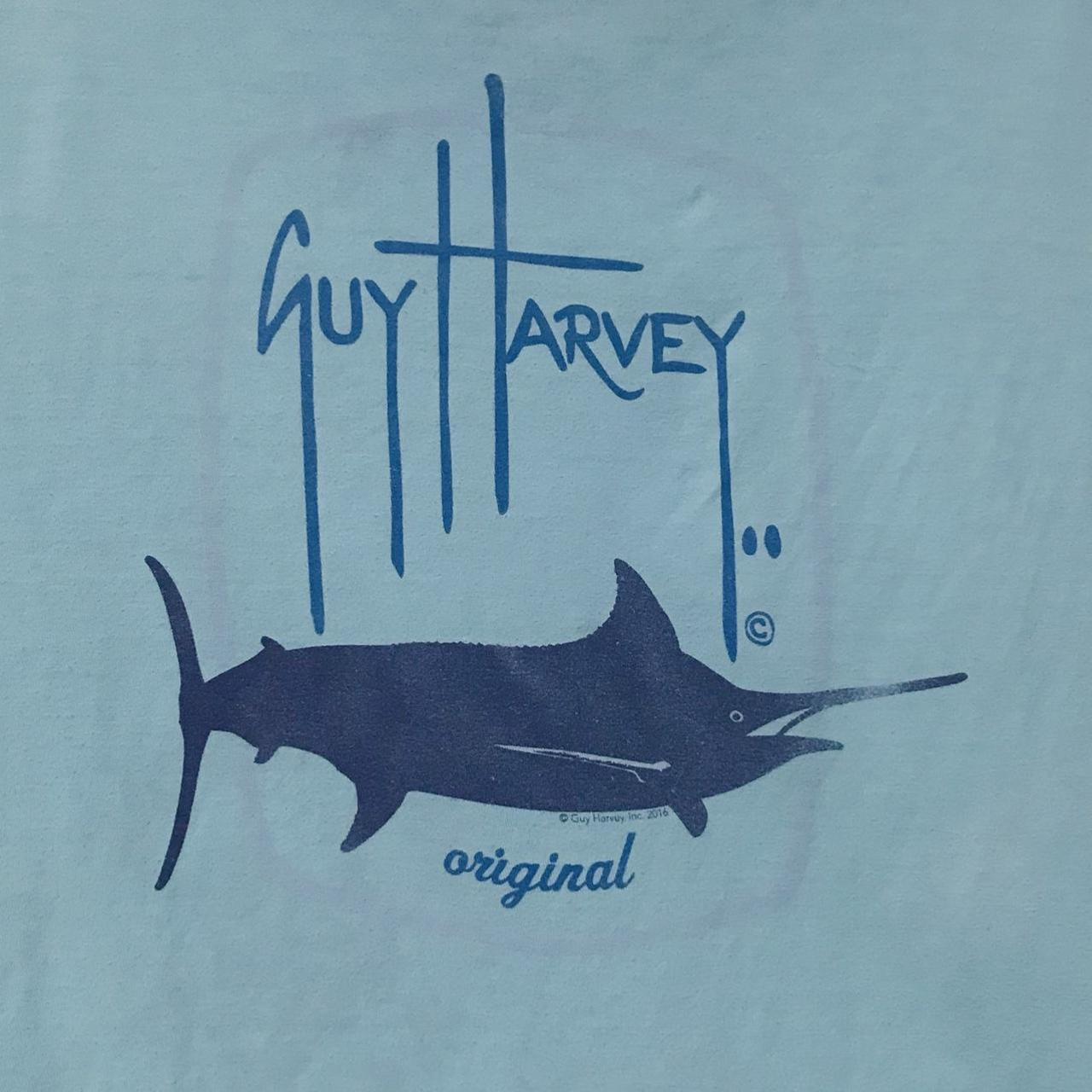 Guy Harvey Logo T Shirt Medium. Good condition,... - Depop