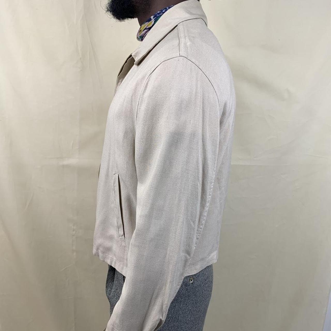 Vintage 1960s Gab/wool mix jacket Lightweight - Depop