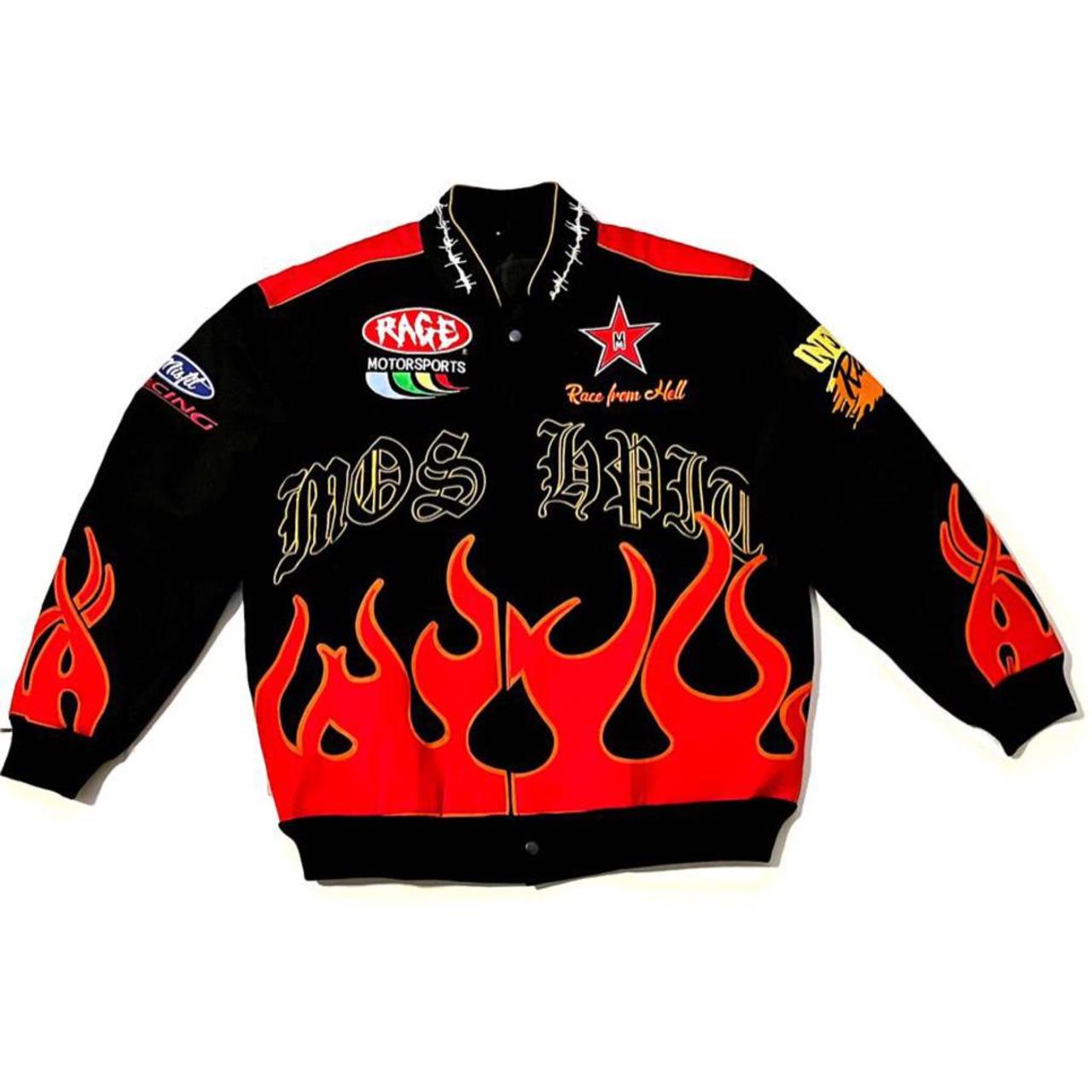Fire Champ Racing Jacket 🔥 ☠️ Sizes: S-XL Price: £280 - Depop