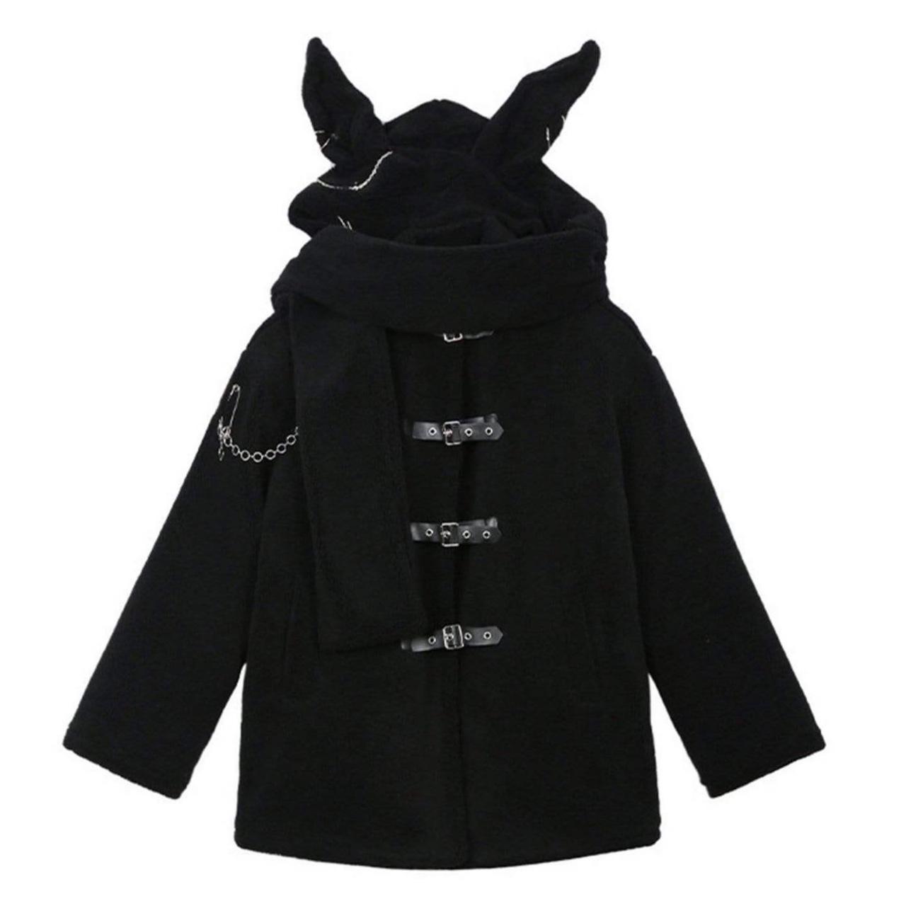 Vamp Bunny Ear Sherpa Coat Sizes: XS - L... - Depop
