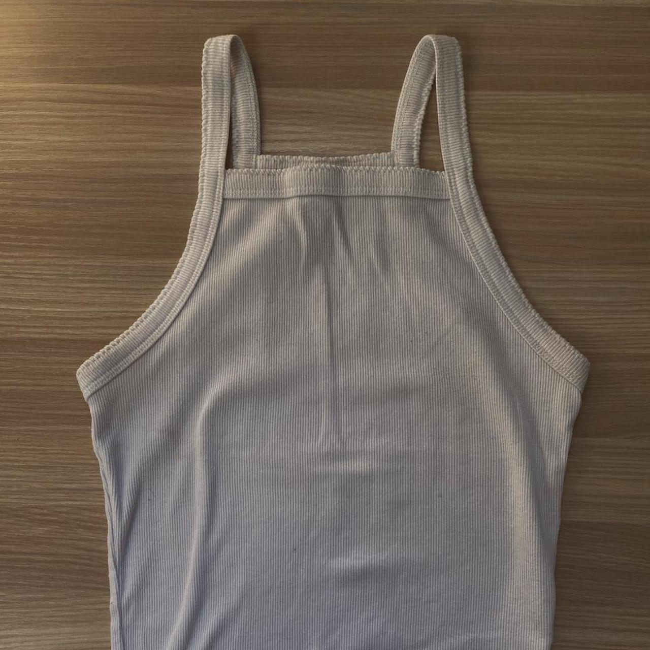 Wild Fable Women's White Vests-tanks-camis | Depop