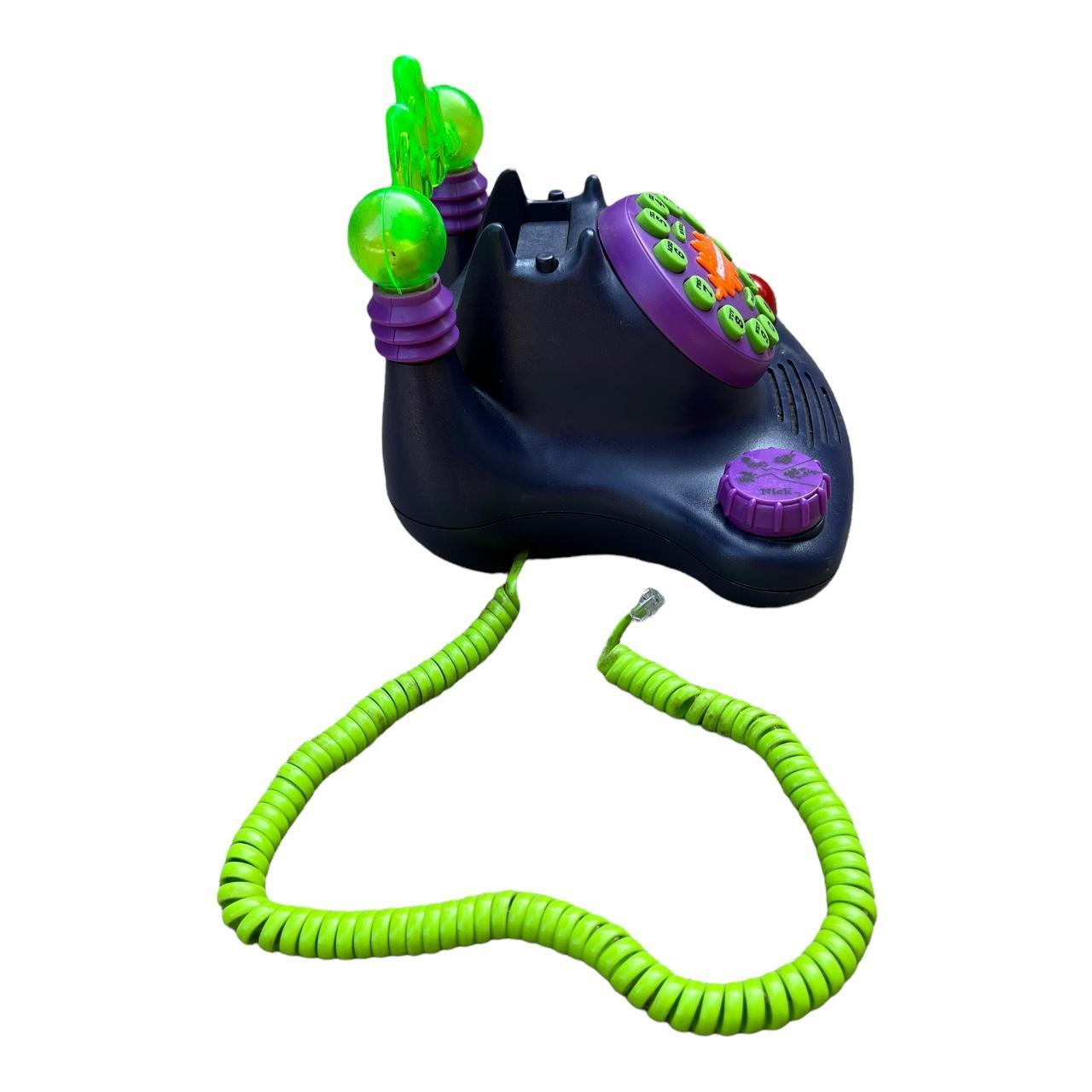 Vintage Nickelodeon Talk Blaster Telephone 1997 90s... - Depop