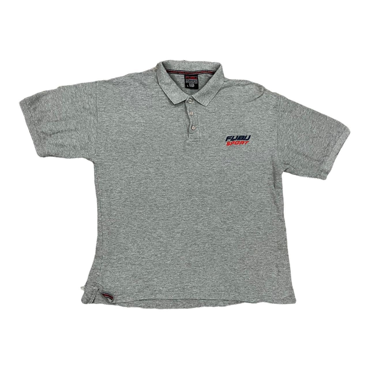 Vintage Fubu Sport Polo Shirt Size: L Pit to Pit:... - Depop