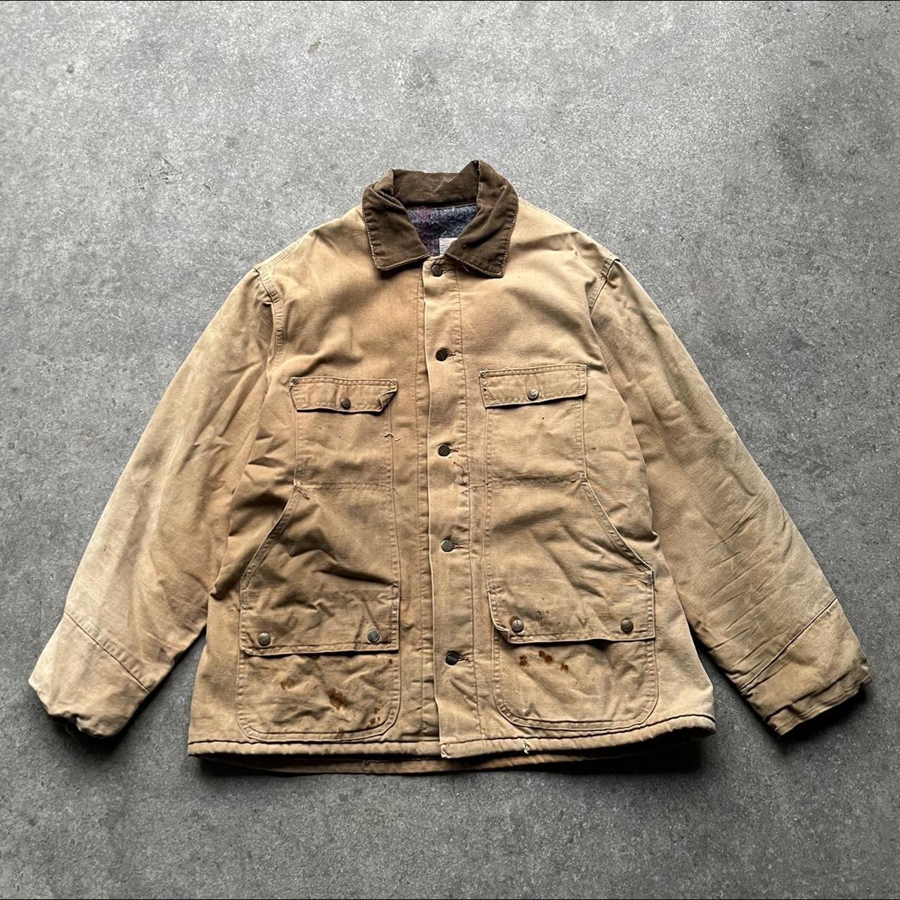 Vintage Carhartt Chore Coat. Beautiful Look and... - Depop