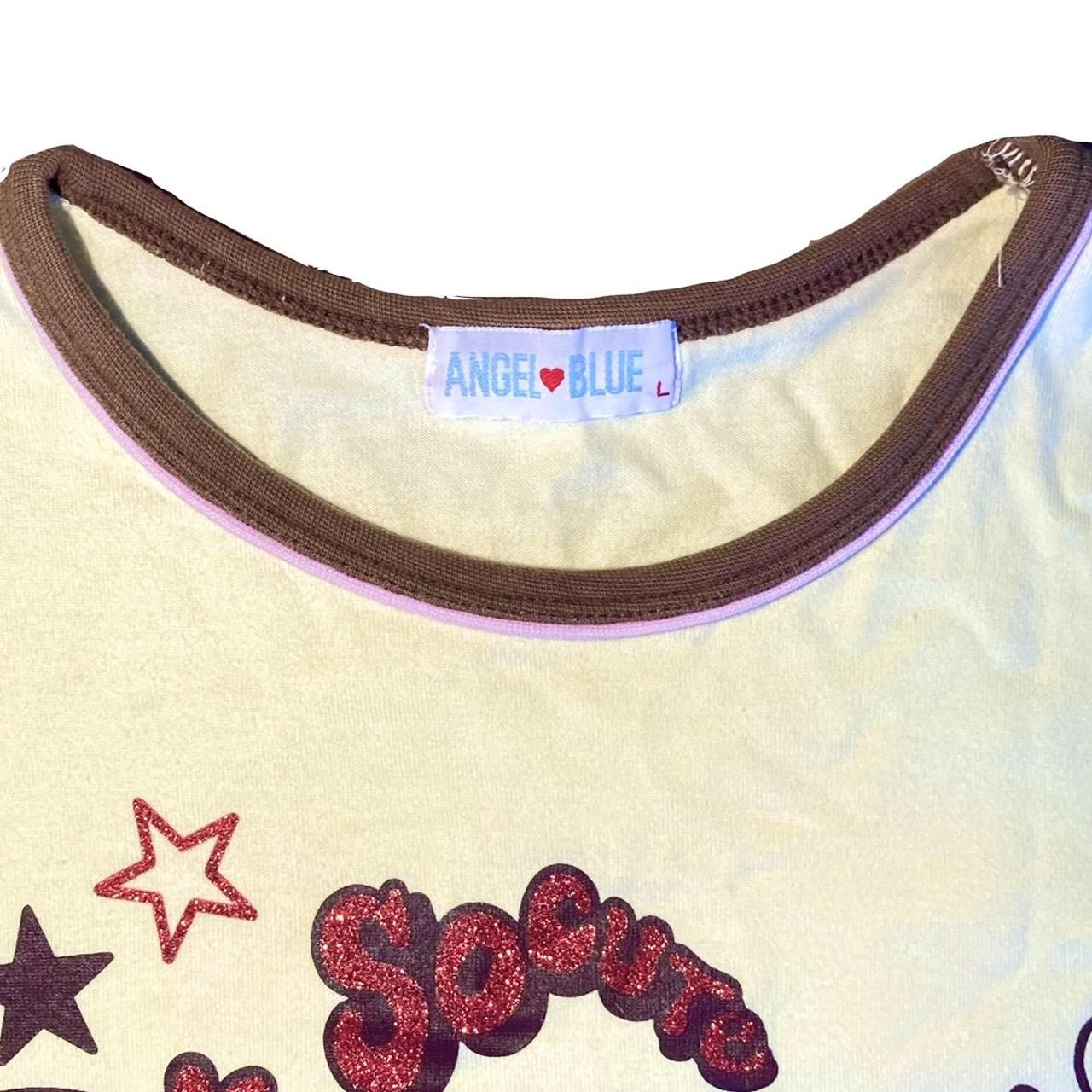 Adorable Angel Blue long sleeve top from Japan! It... - Depop