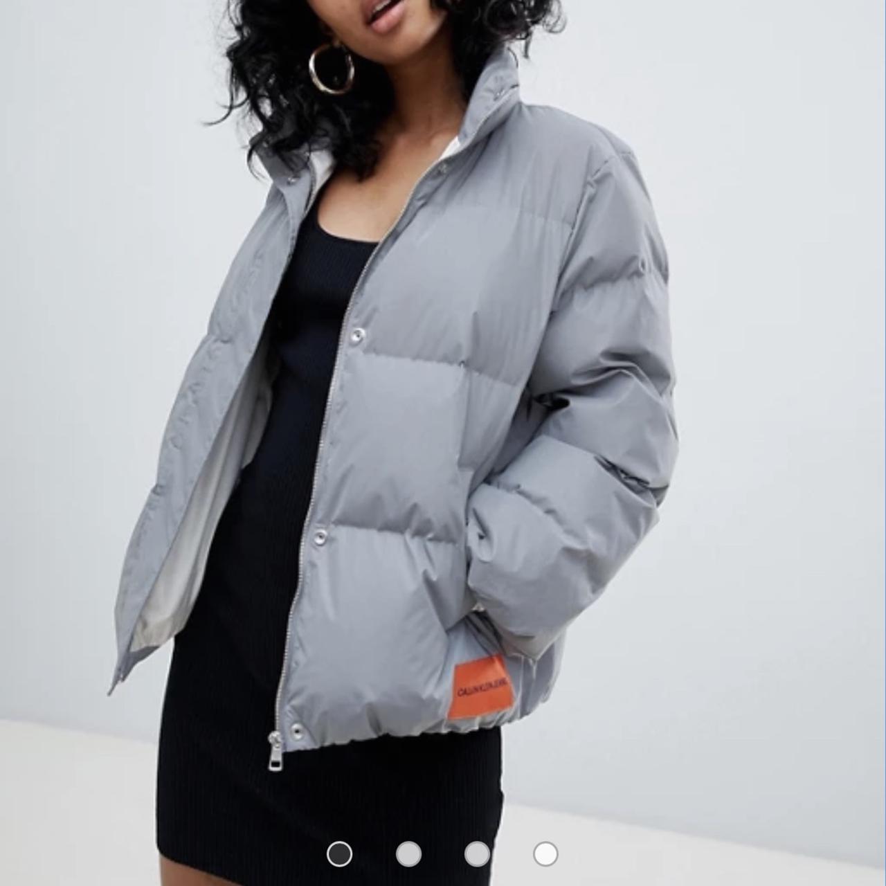 Calvin Klein Jeans padded jacket with reflective