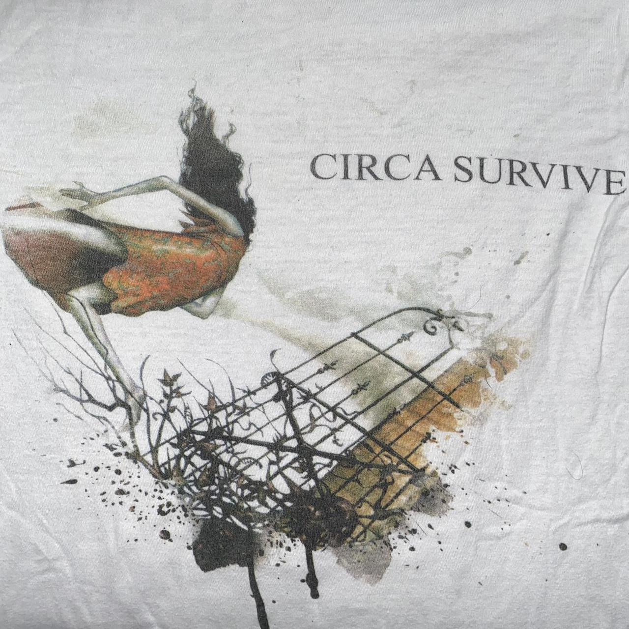 Circa Survive 10 year anniversary tour shirt on a... - Depop