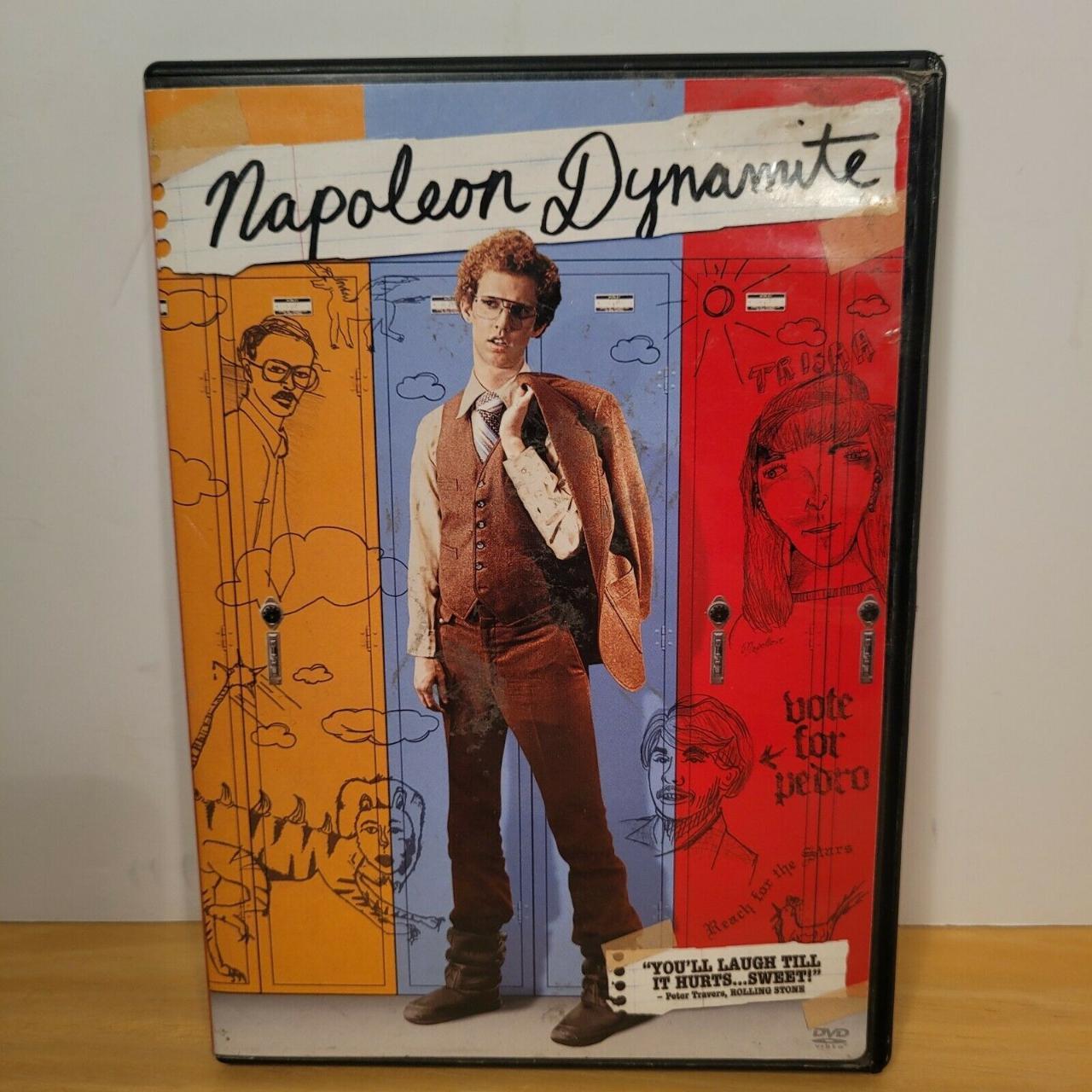 Napoleon Dynamite (DVD, 2004) Jon Heder Jon Gries... - Depop