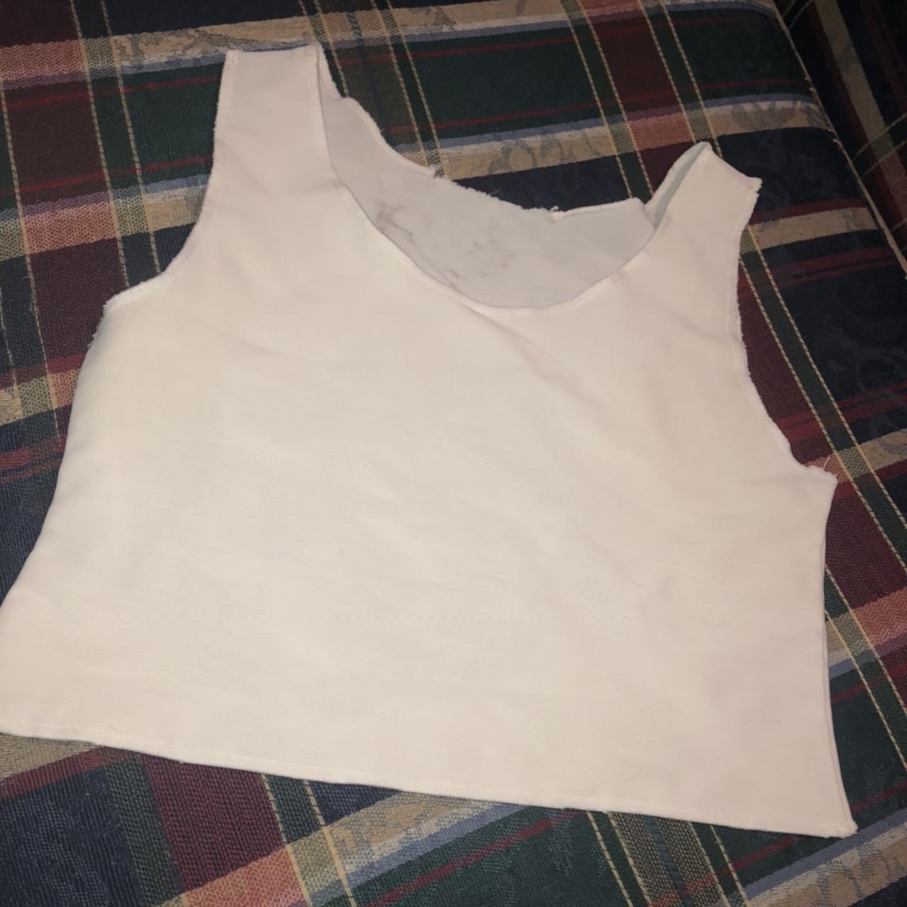 White Cosplay/Transgender-Use Chest Binder Size... - Depop