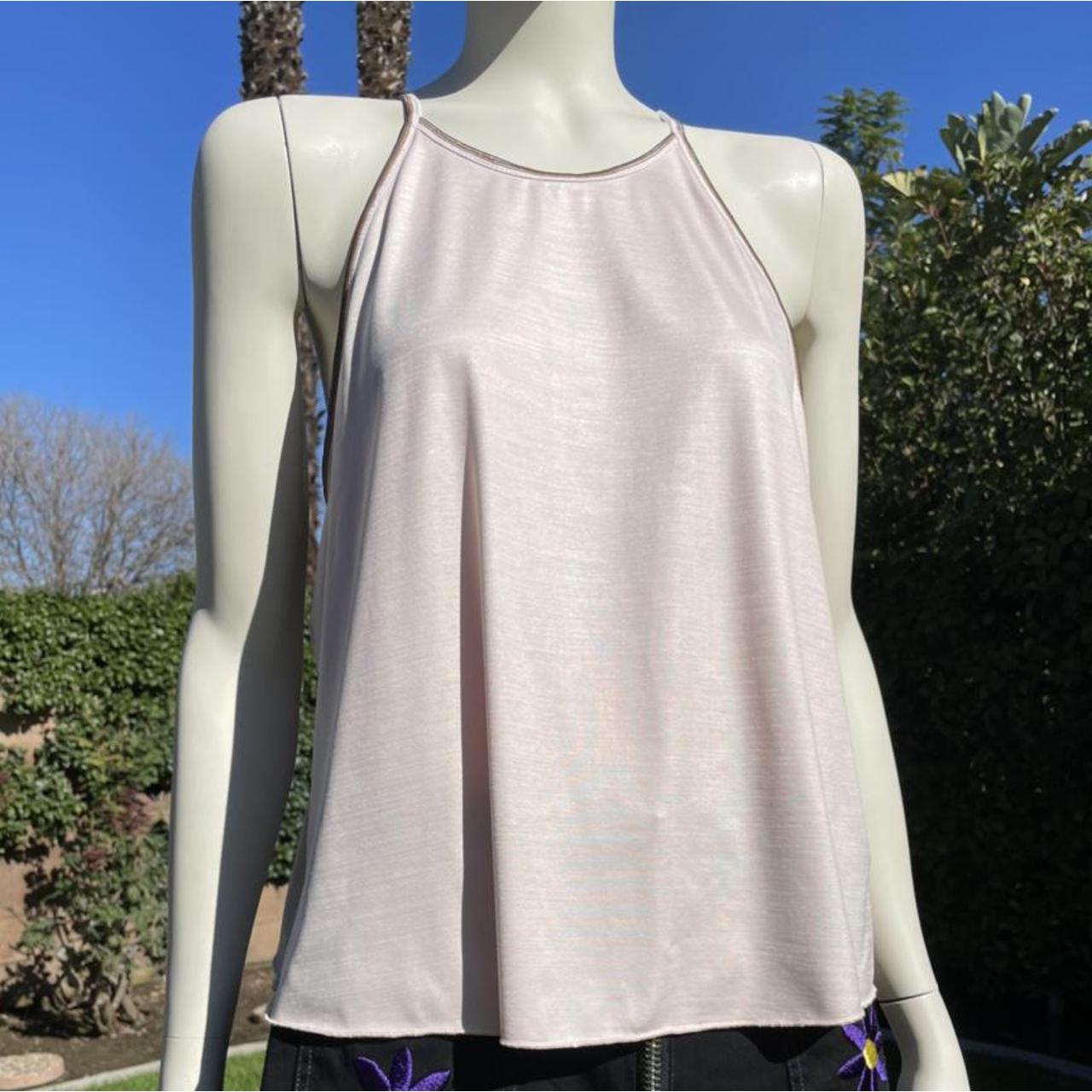 Beautiful flowy cami from Urban Outfitters! Creme... - Depop