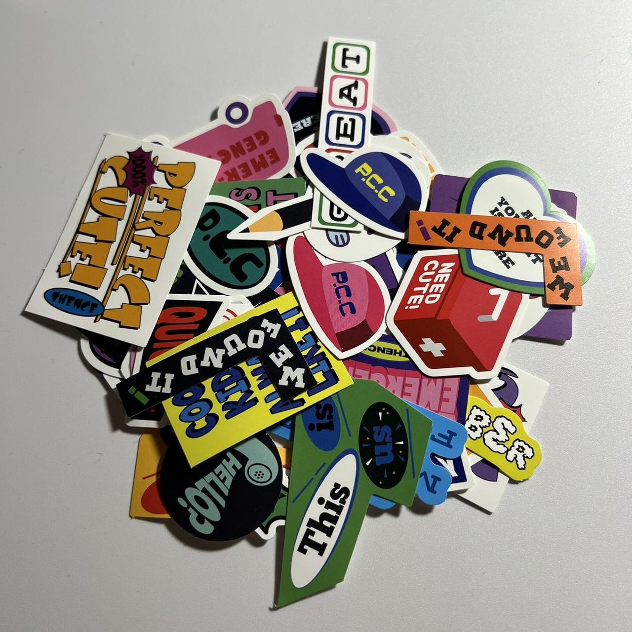 THENCE STICKERS (missing stickers, not complete set) - Depop