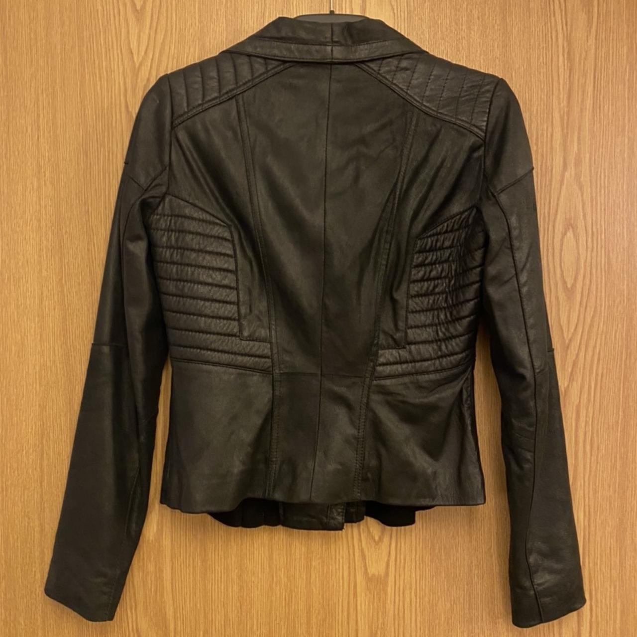 Warehouse genuine leather jacket - Depop
