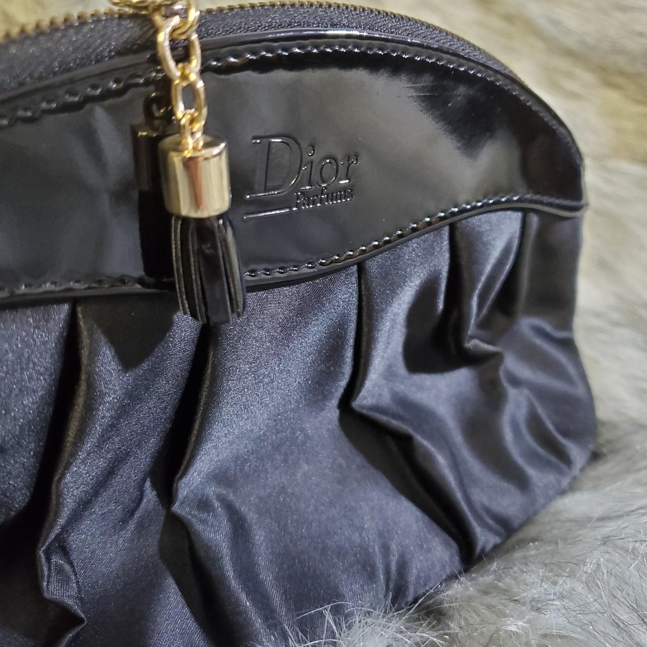 Super cute and classy Dior parfums bag/pouch. Brand... - Depop