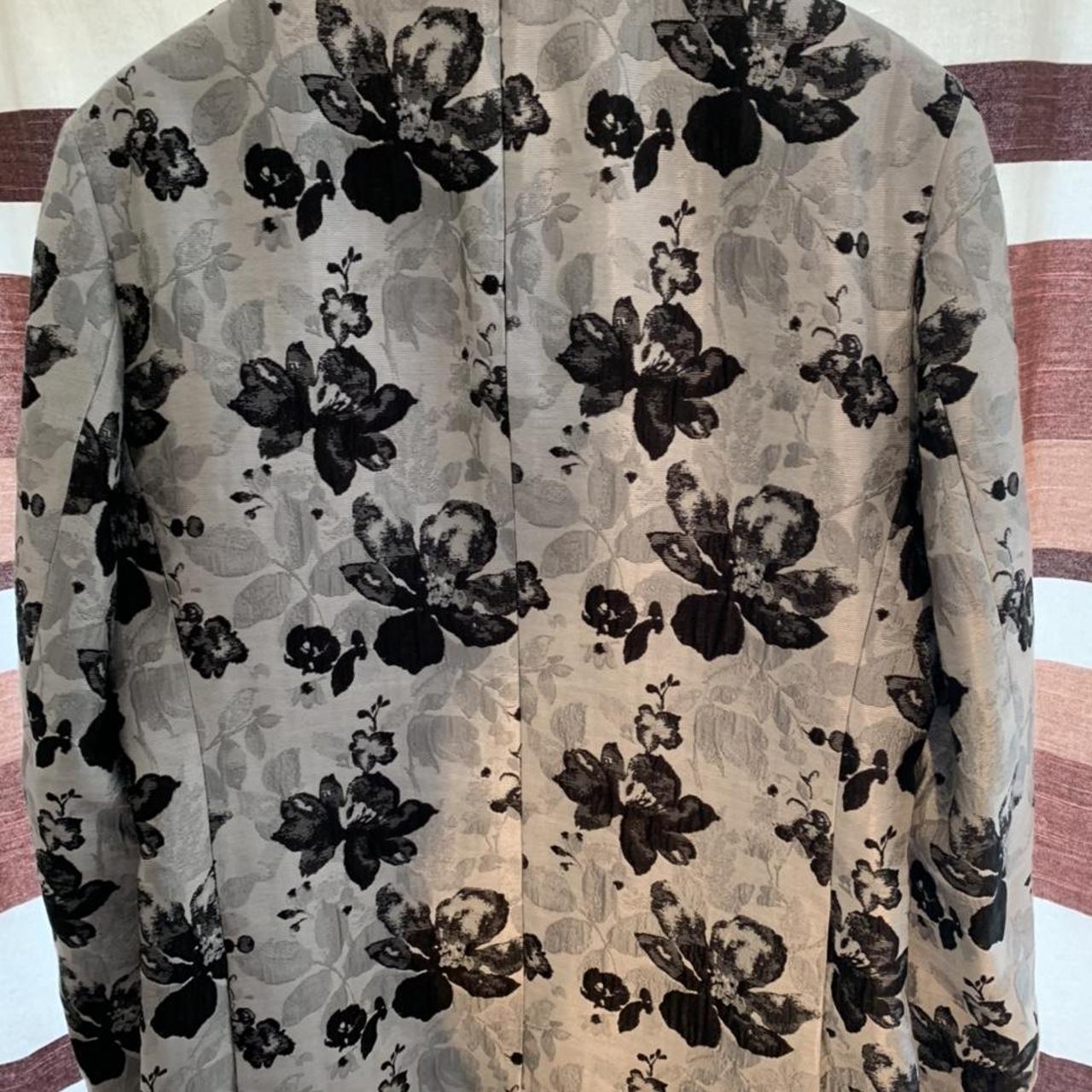 Moss Bros Slim Fit Blazer With Floral Pattern. Size:... - Depop