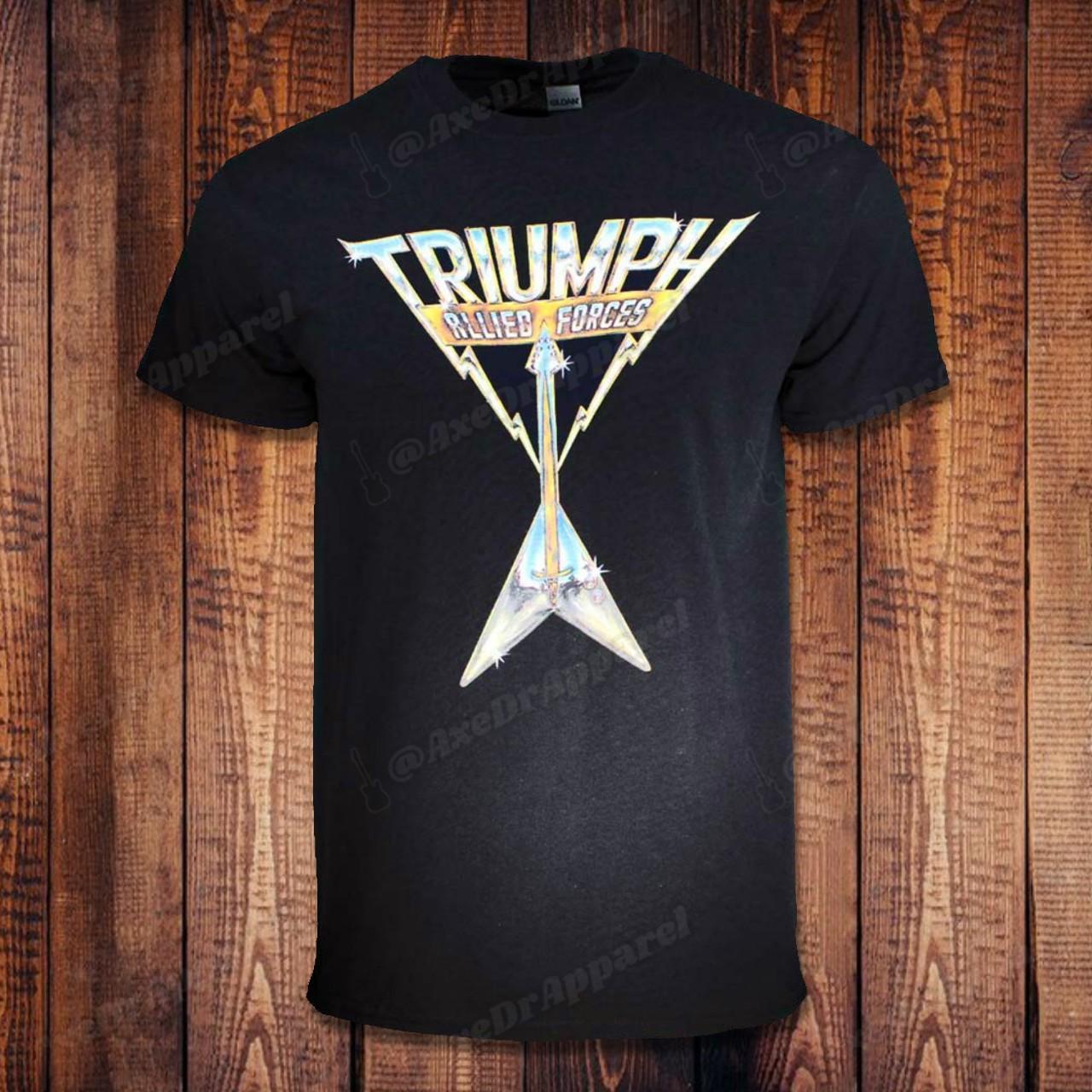 🎵 Triumph Allied Forces T-Shirt - Official Band... - Depop