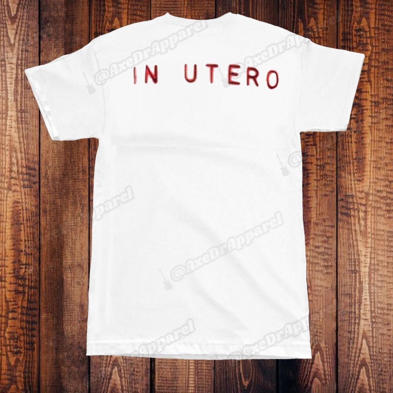 Nirvana In Utero T Shirt Official Band Merch M Depop