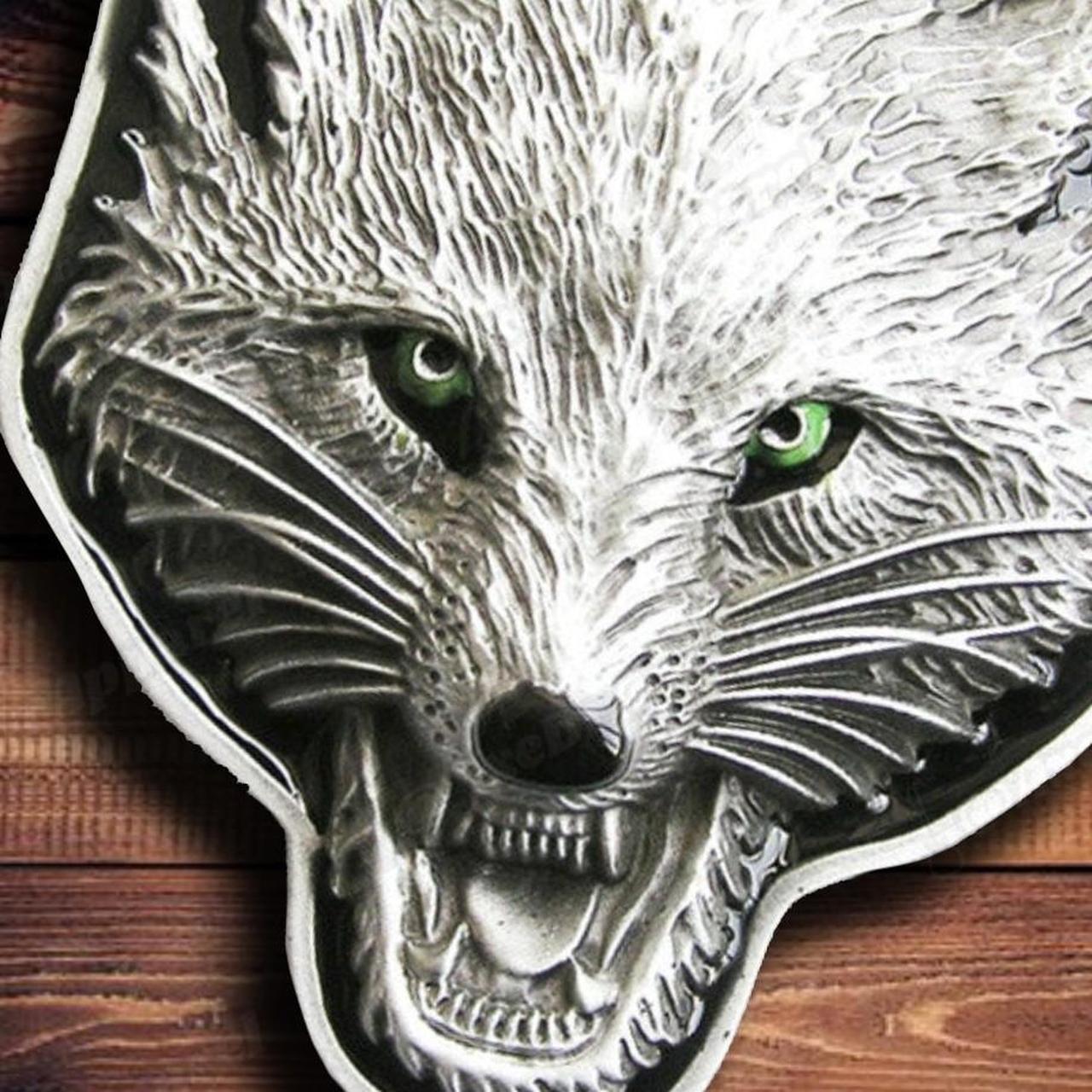 ☠ Fox Head Belt Buckle ☠ #Fox #belt #buckle #wolf... - Depop