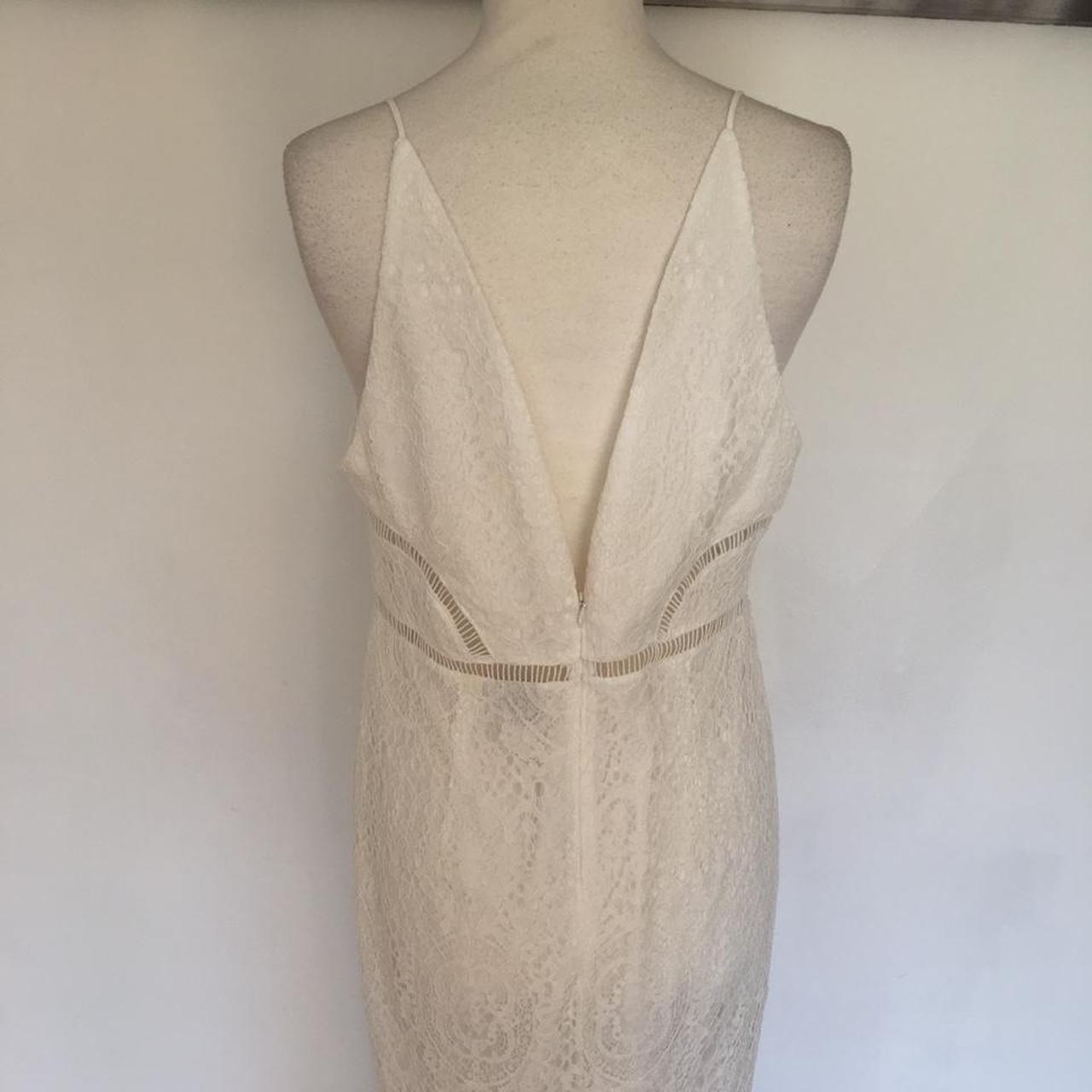 ASOS cream lace strap dress new no tags great for... - Depop
