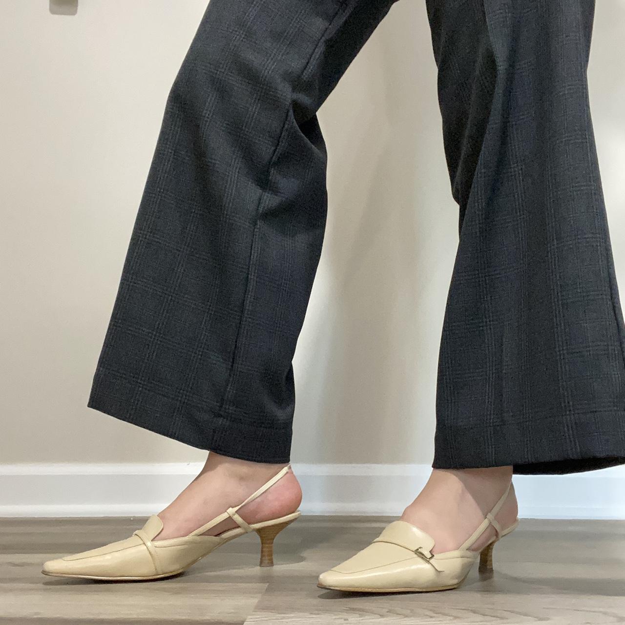 Anne Klein Women's Cream Courts | Depop