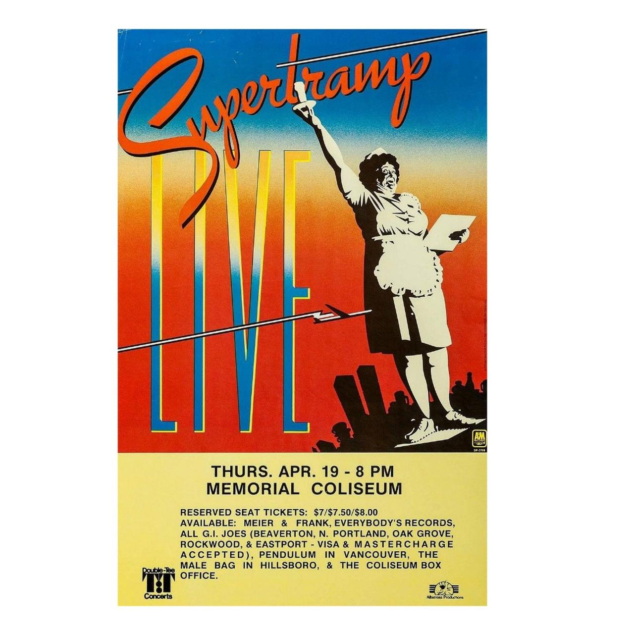 A4** Supertramp Poster. Ultra Print. Fine Gloss... - Depop