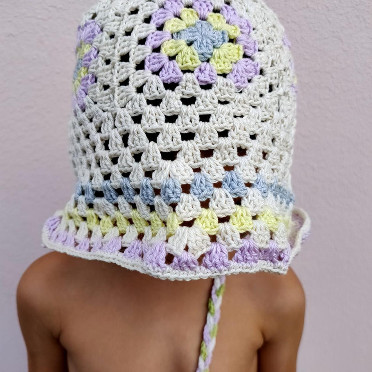 MORMOR HAT 100% Cotone LUVI LITTLE BAG 100%... - Depop