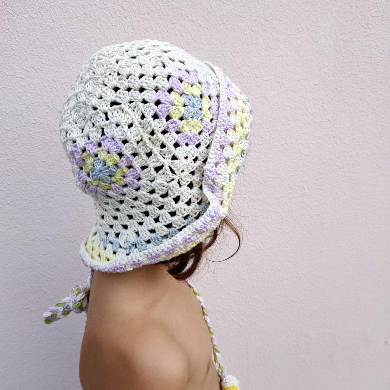 MORMOR HAT 100% Cotone LUVI LITTLE BAG 100%... - Depop