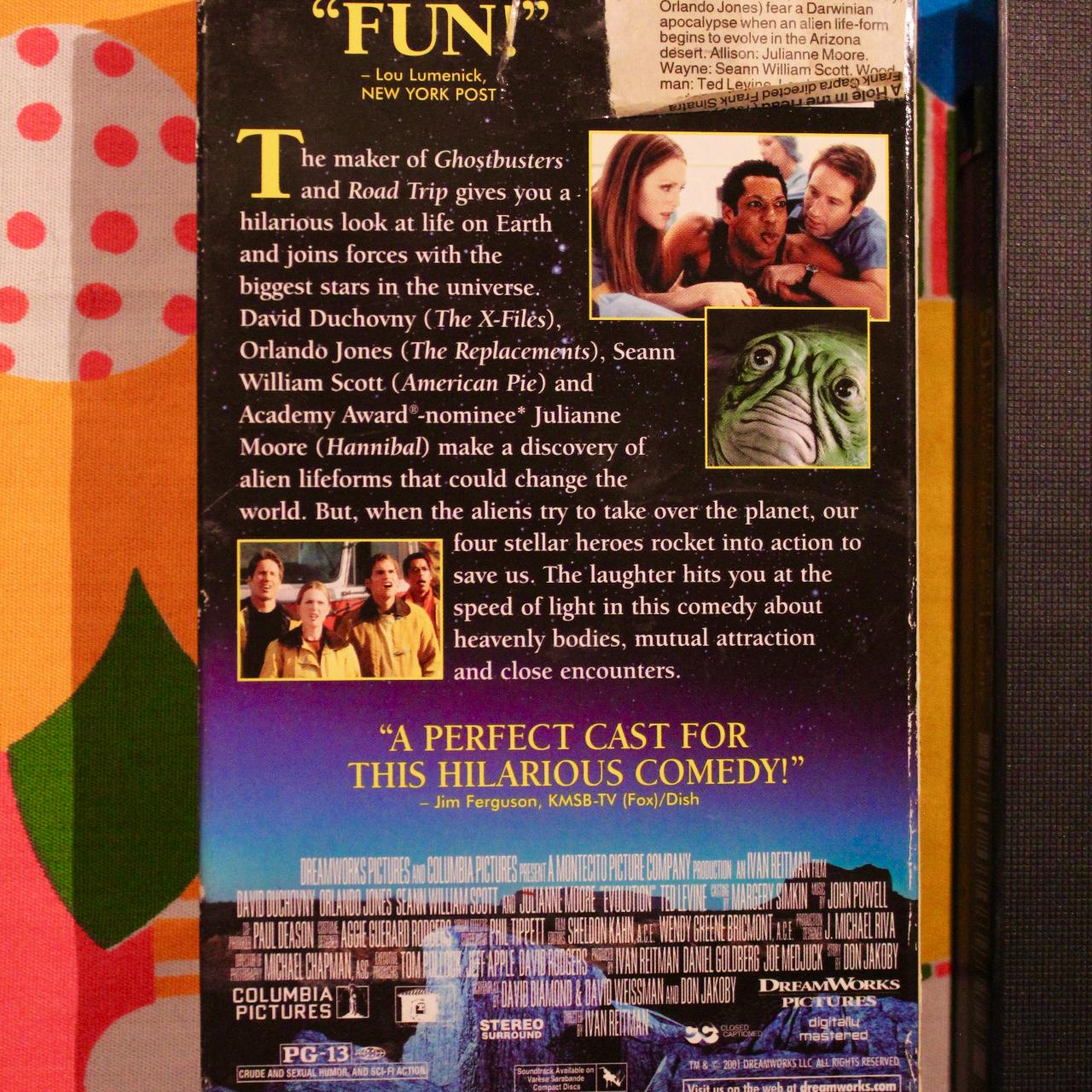 "EVOLUTION" (2001) - VHS, $10 + $3 shipping.... - Depop