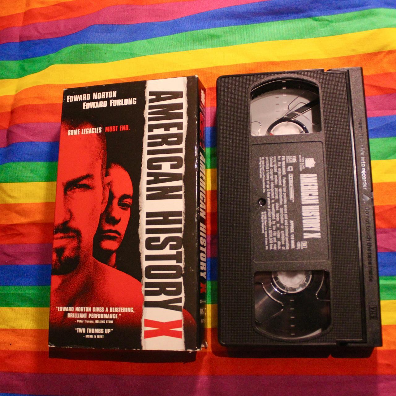 "AMERICAN HISTORY X" (1998) - VHS, $12 + $3... - Depop