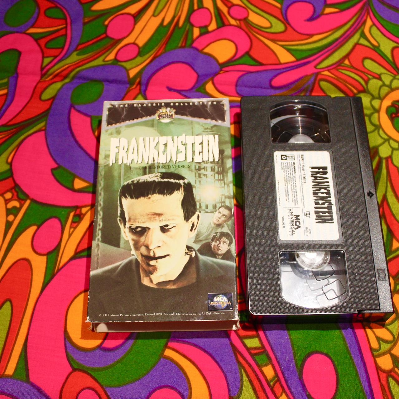 "FRANKENSTEIN " (1931) - VHS, $15 + $3 shipping.... - Depop