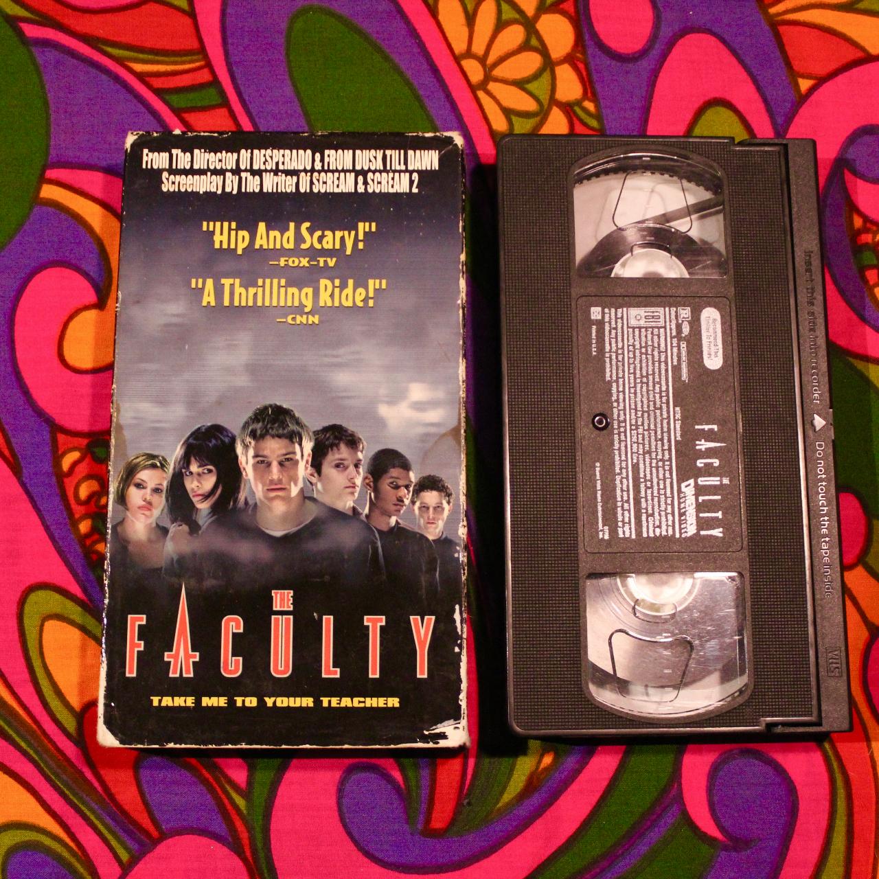 "THE FACULTY" (1998) - VHS, $12 + $3 shipping.... - Depop