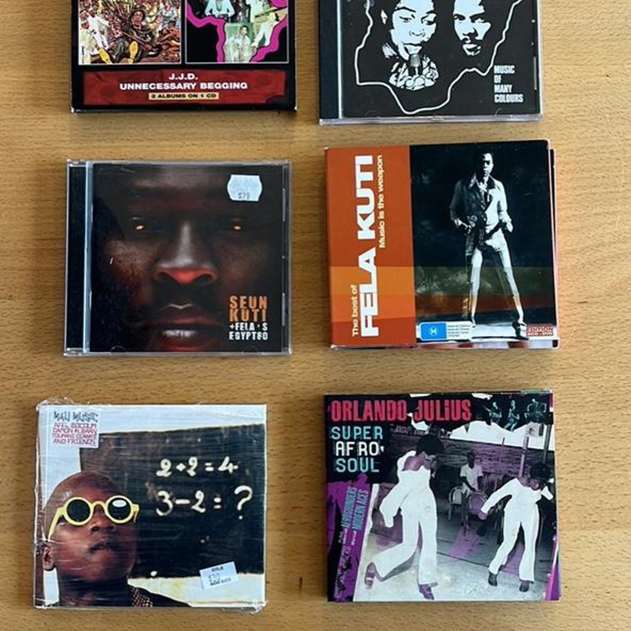 Afrobeat afro Jazz CDs bulk... - Depop