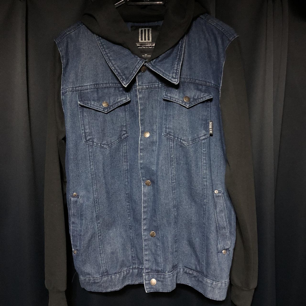 Paramore 3 bars Denim Jacket Mint condition. Size:... - Depop