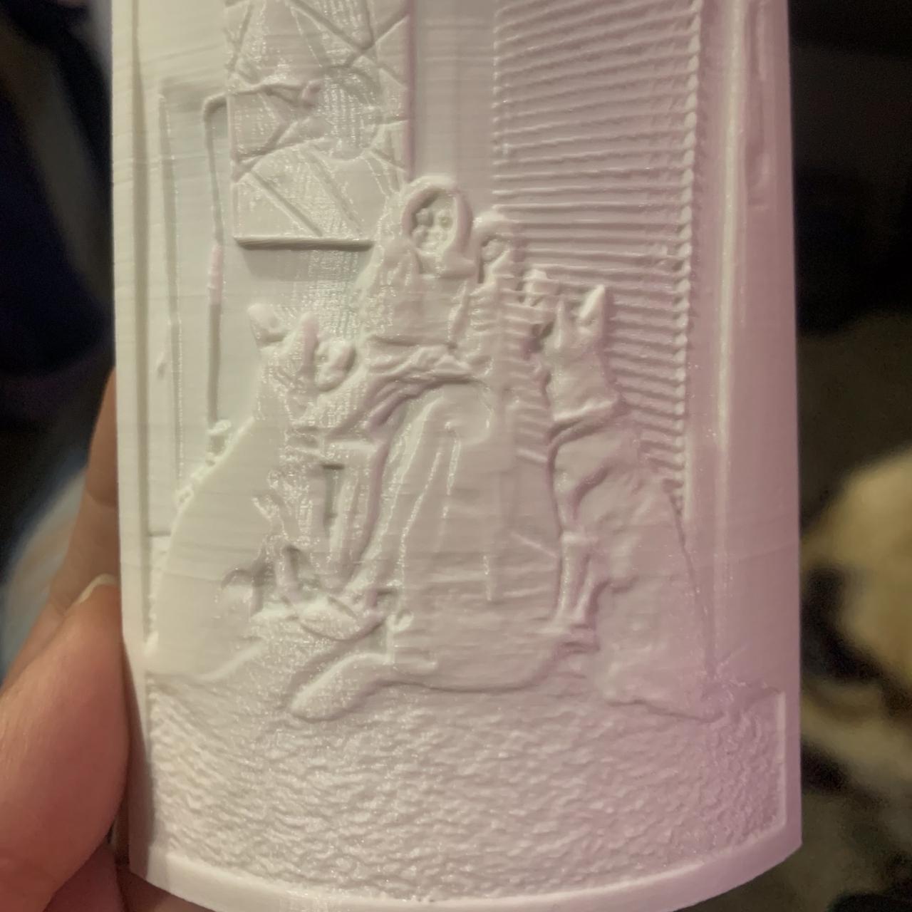 3D prints! When you shine light through it, you can... - Depop