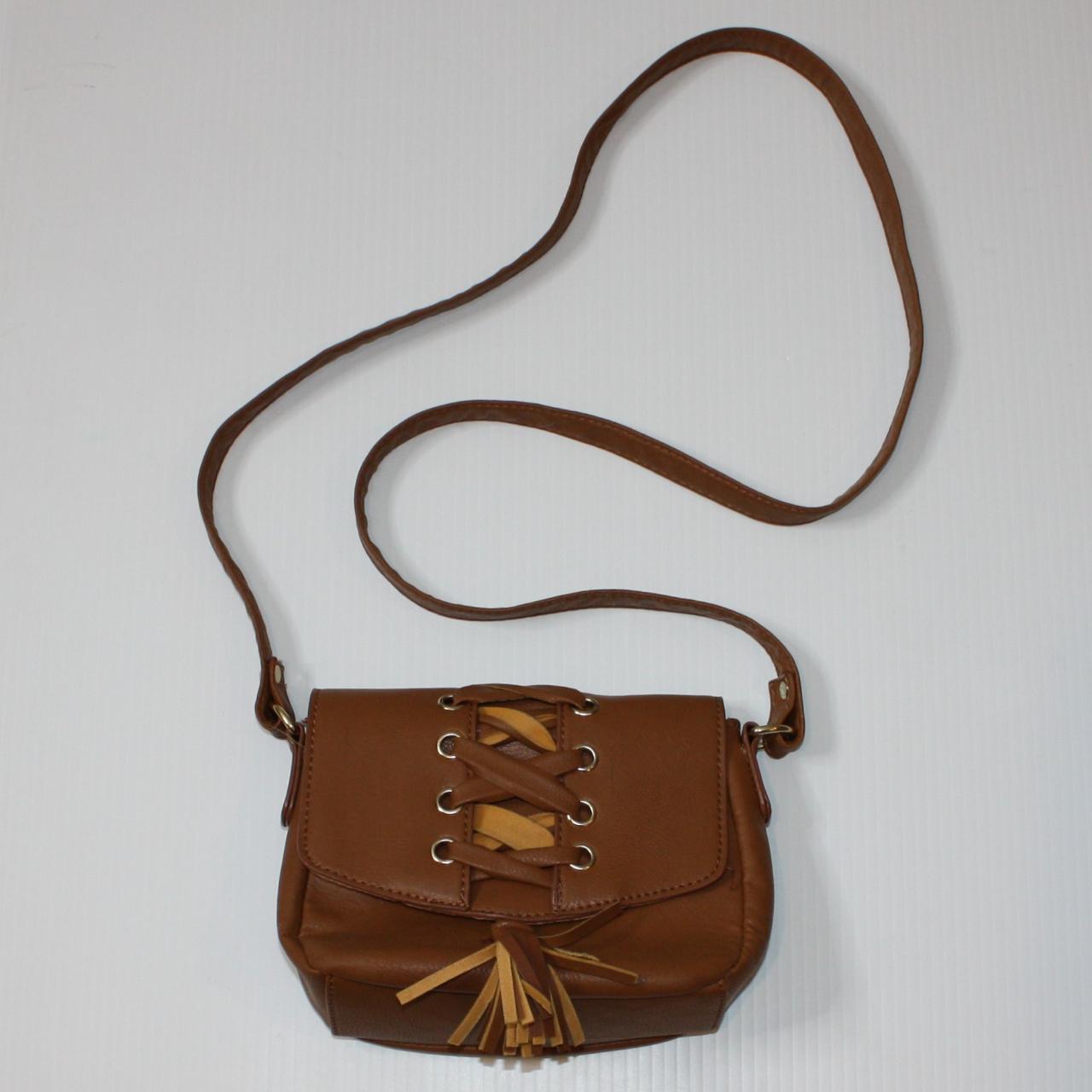 Unbranded Girl's Crossbody Brown Purse Bag This... - Depop