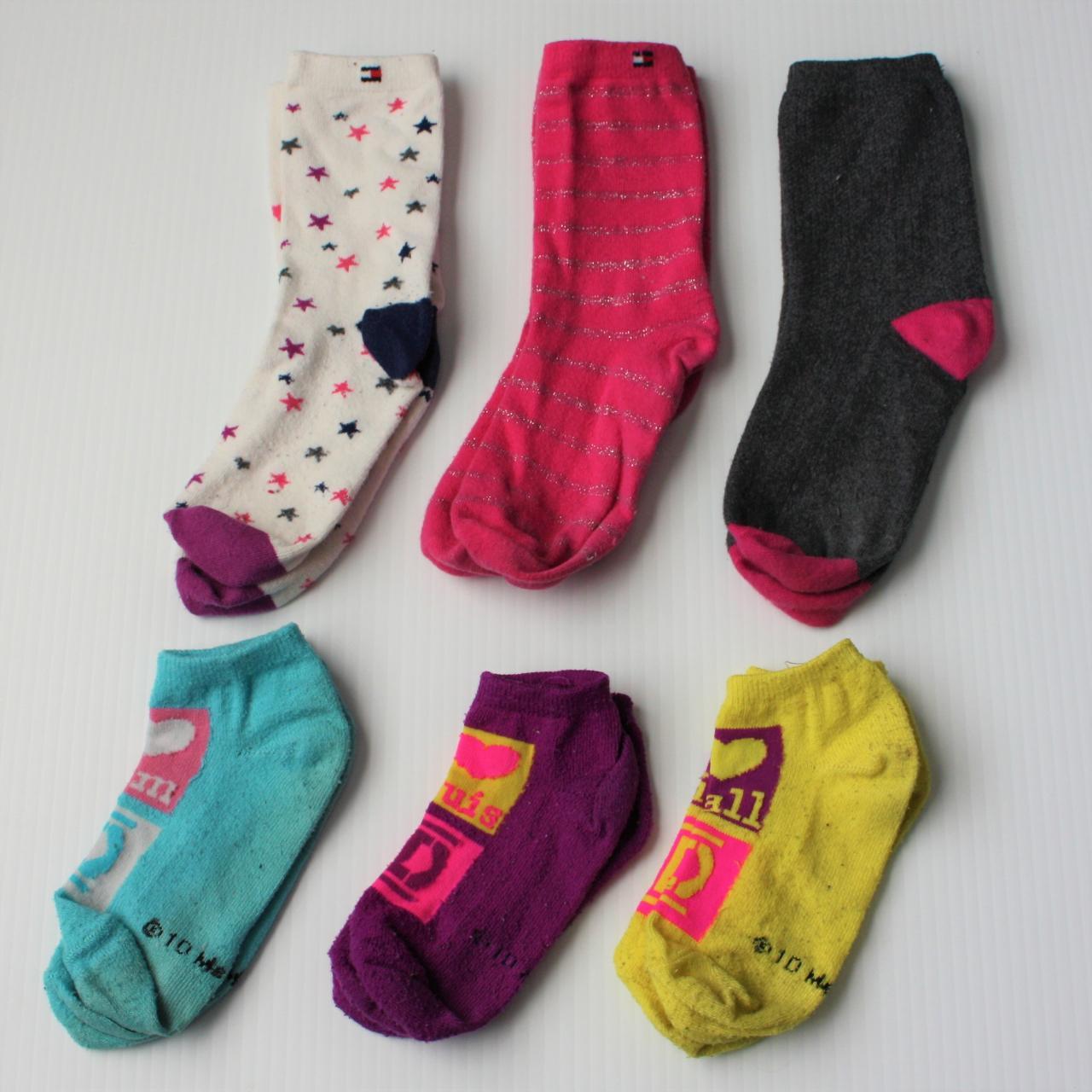 Girl's Lot of Tommy Hilfiger and 1 D Direction Socks... - Depop