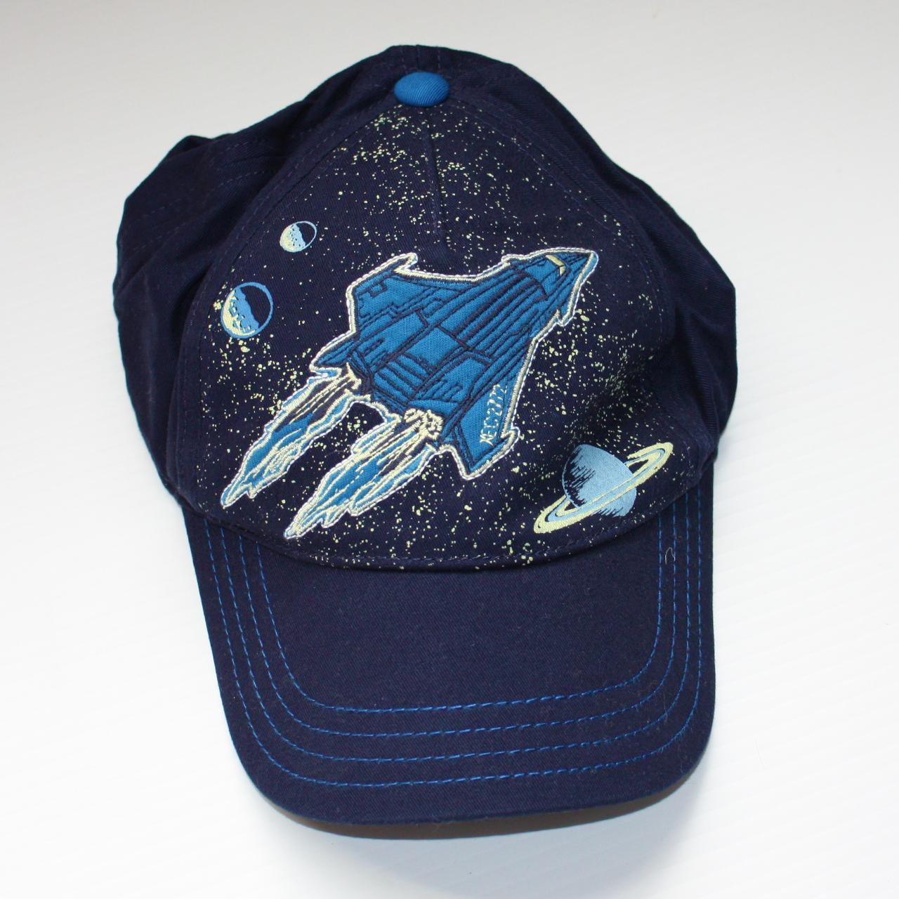 Gymboree Space Voyager Boy's Spaceship Baseball Cap... - Depop